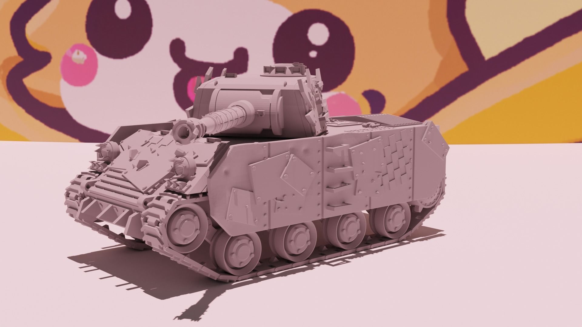 SCRAP TANK 3D model 3D printable | CGTrader
