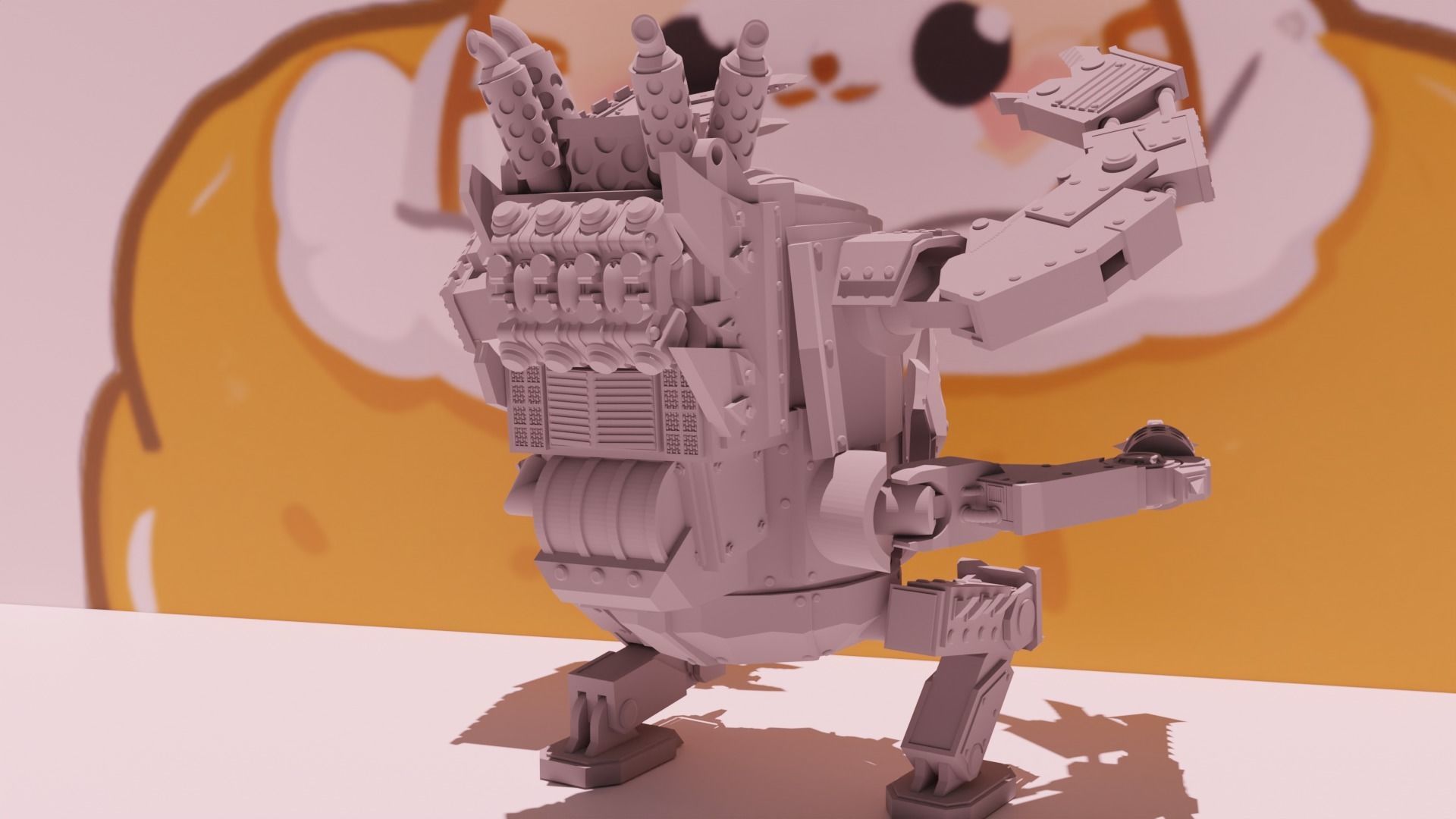 ANGY ORK DEFF DREAD 3D model 3D printable | CGTrader