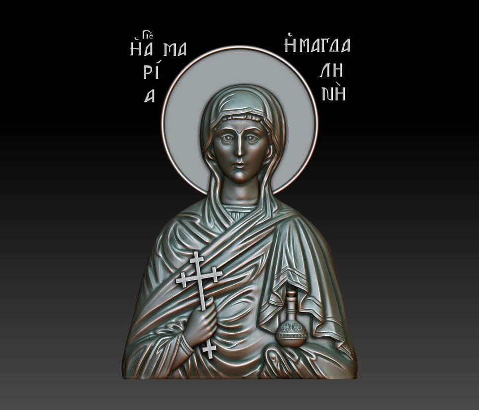 Mary Magdalene 3D model 3D printable | CGTrader