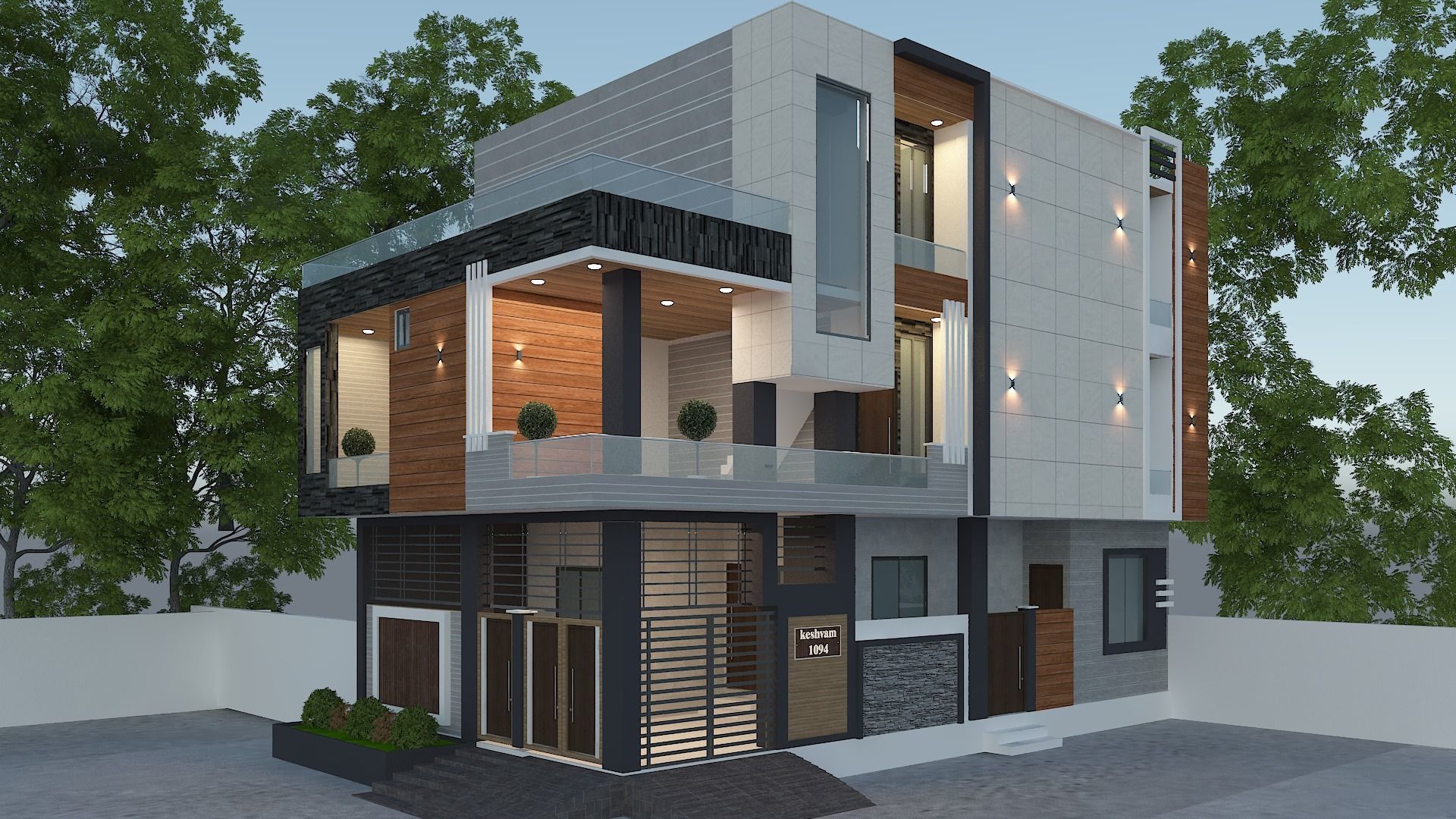 3d exterior rendering design 3D model | CGTrader