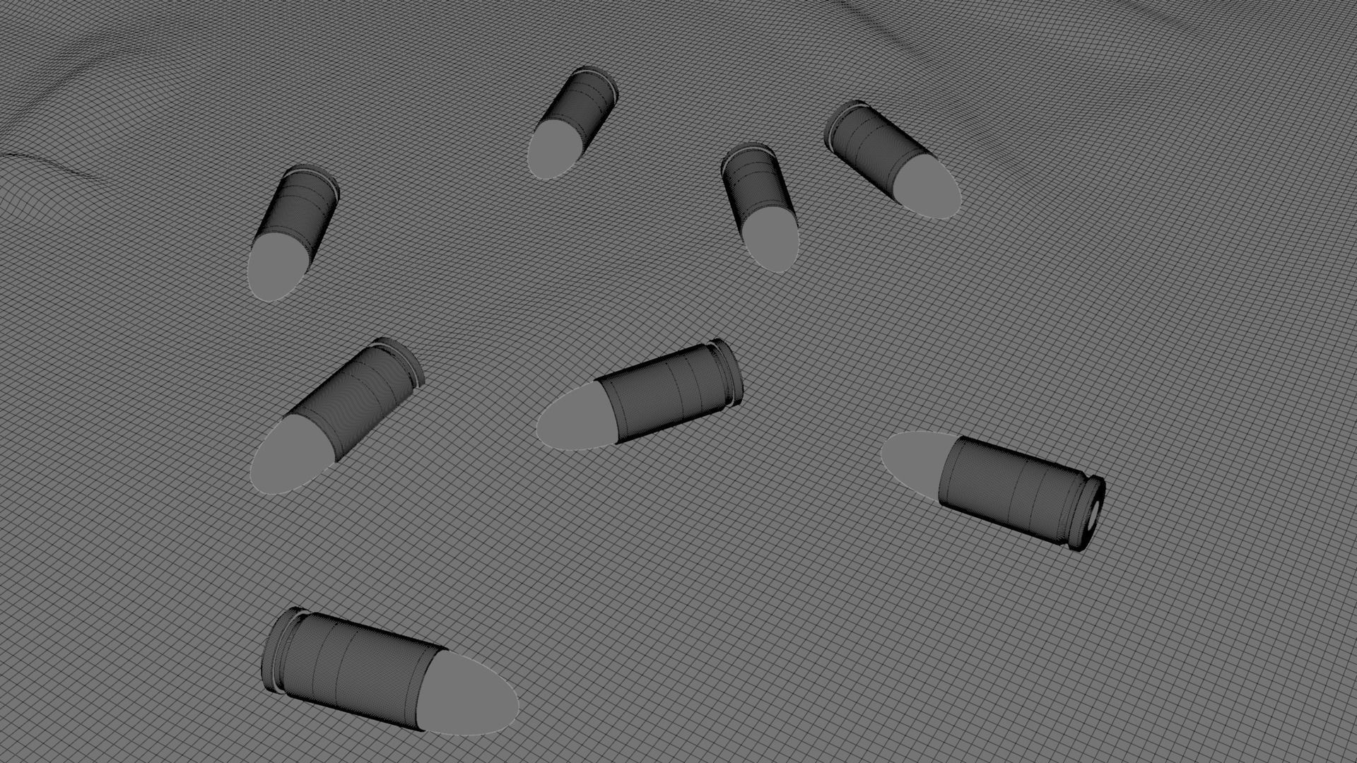 9mm ammunition - 9x19 3D model | CGTrader