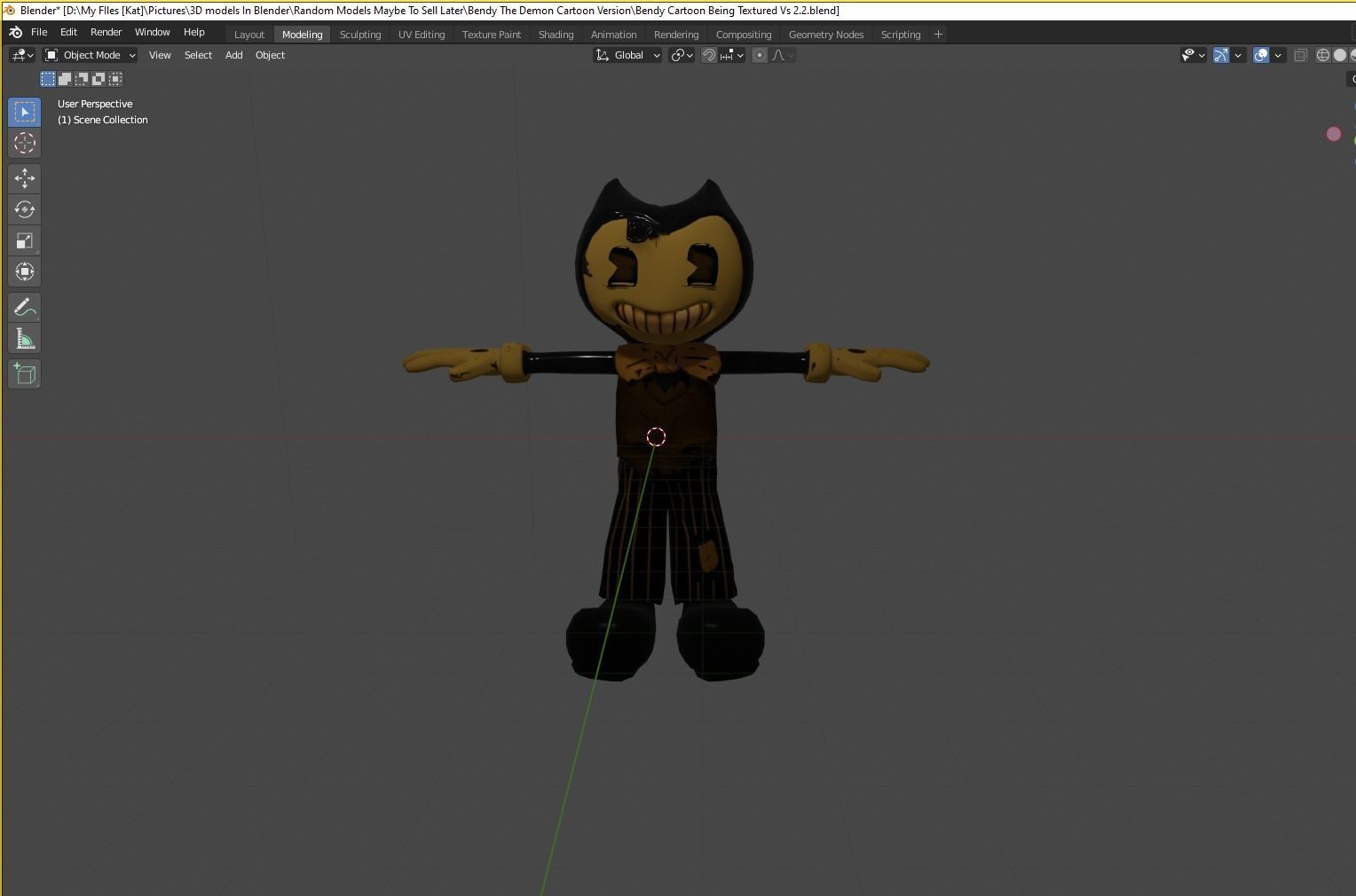 3D model Bendy The Demon Cartoon BATDR VR / AR / low-poly | CGTrader