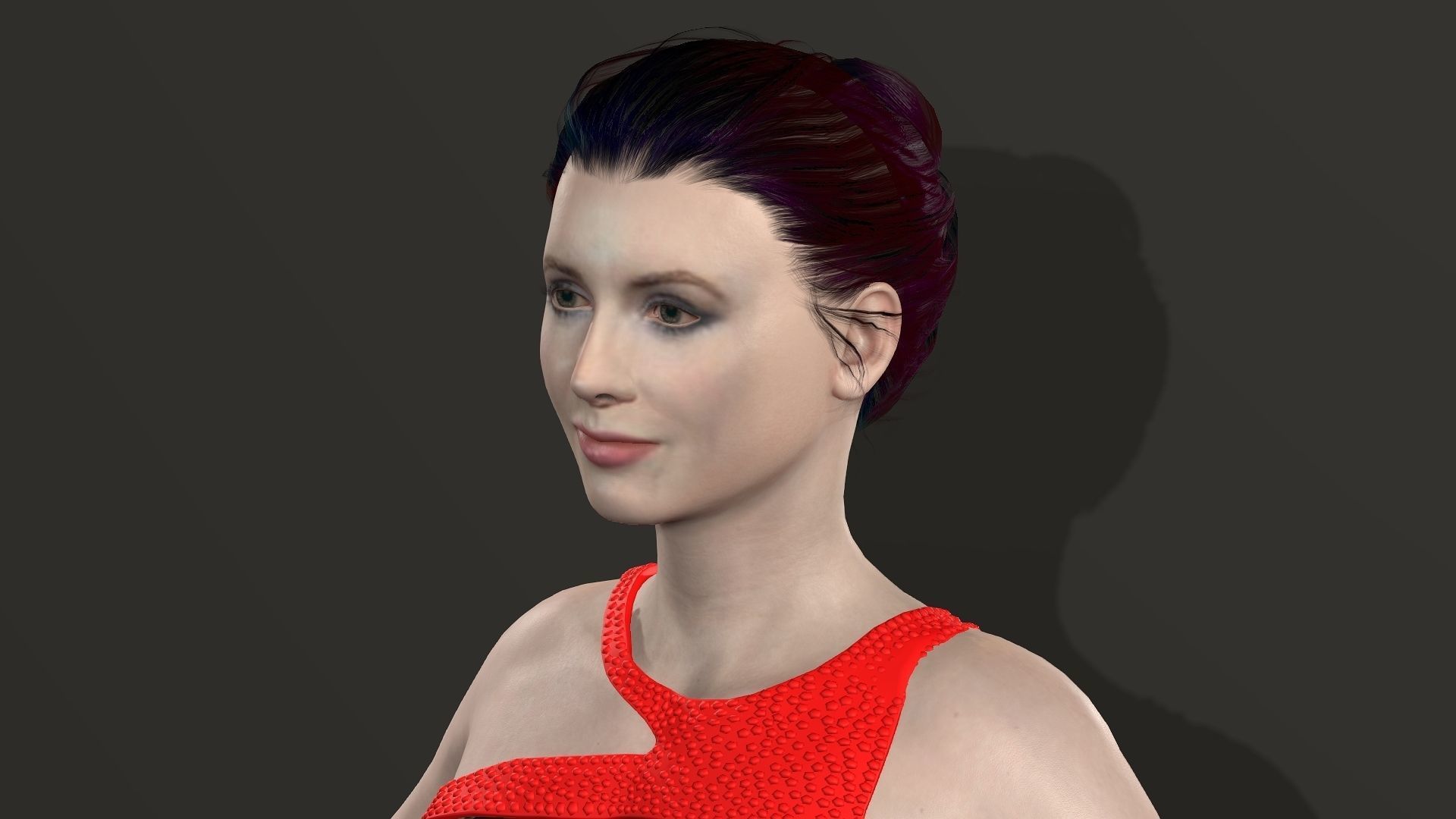 3D model Karen Gillan VR / AR / low-poly | CGTrader