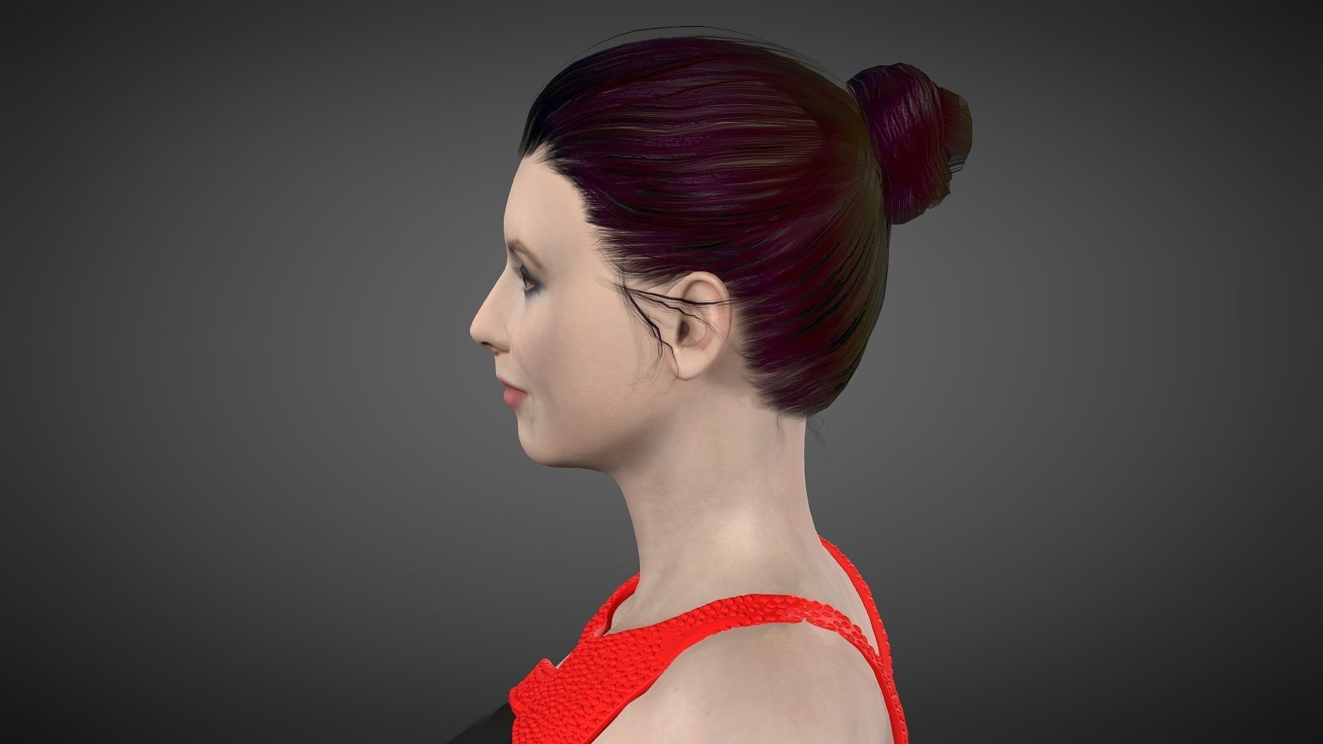 3D model Karen Gillan VR / AR / low-poly | CGTrader