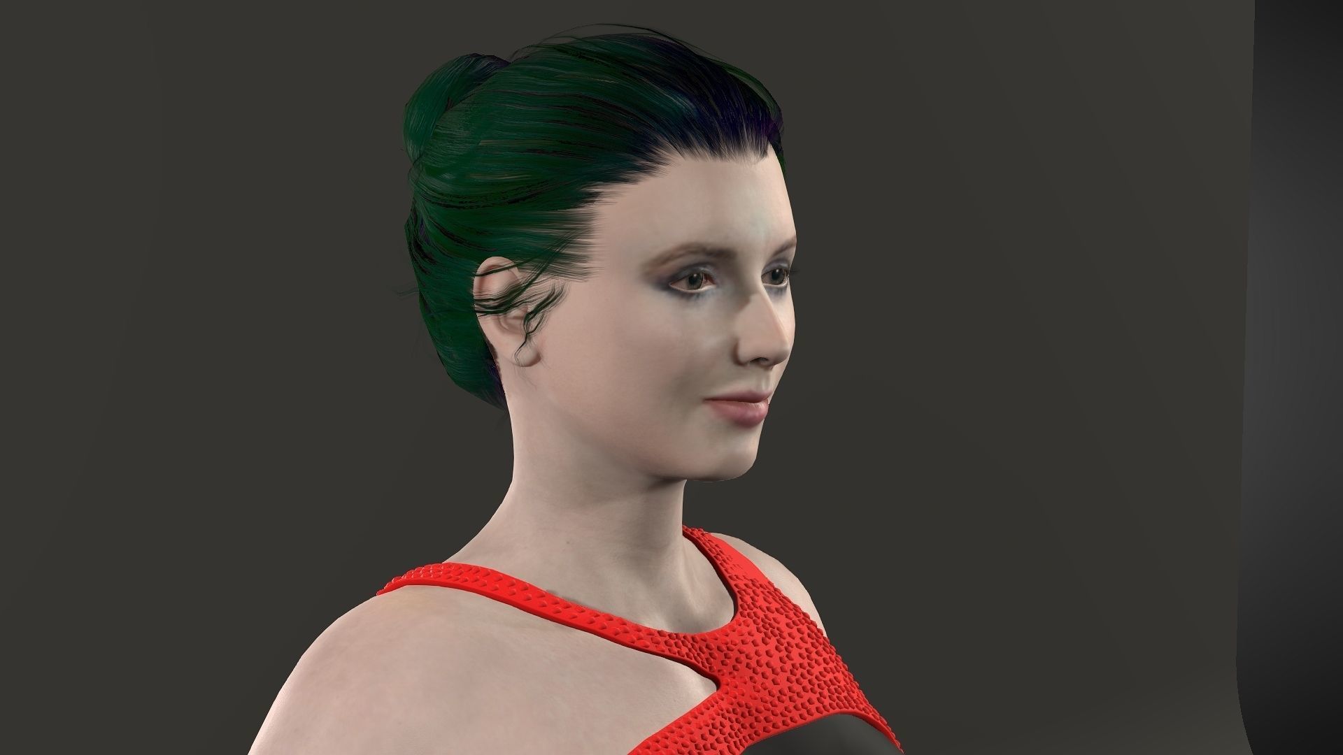 3D model Karen Gillan VR / AR / low-poly | CGTrader