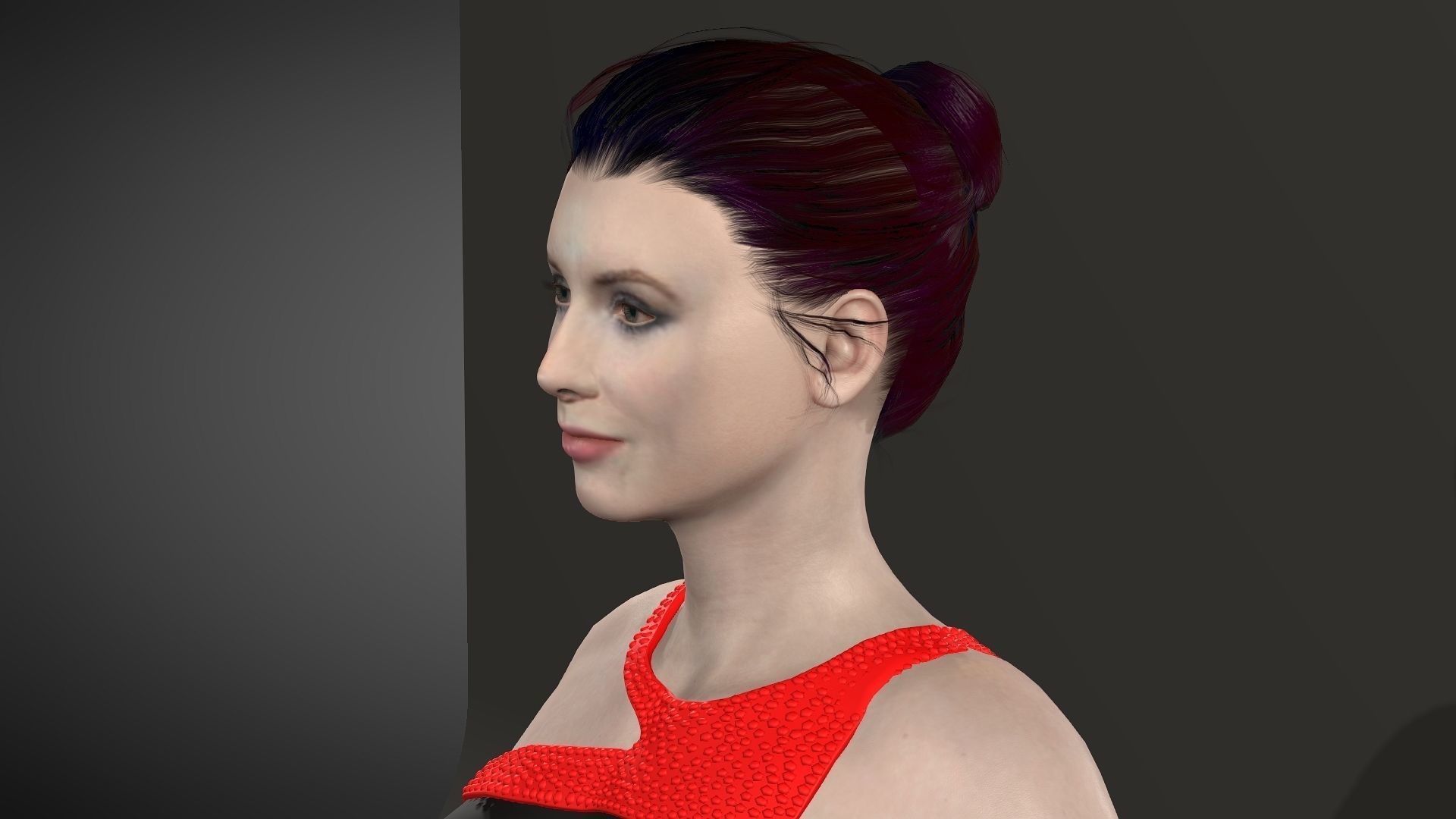 3D model Karen Gillan VR / AR / low-poly | CGTrader
