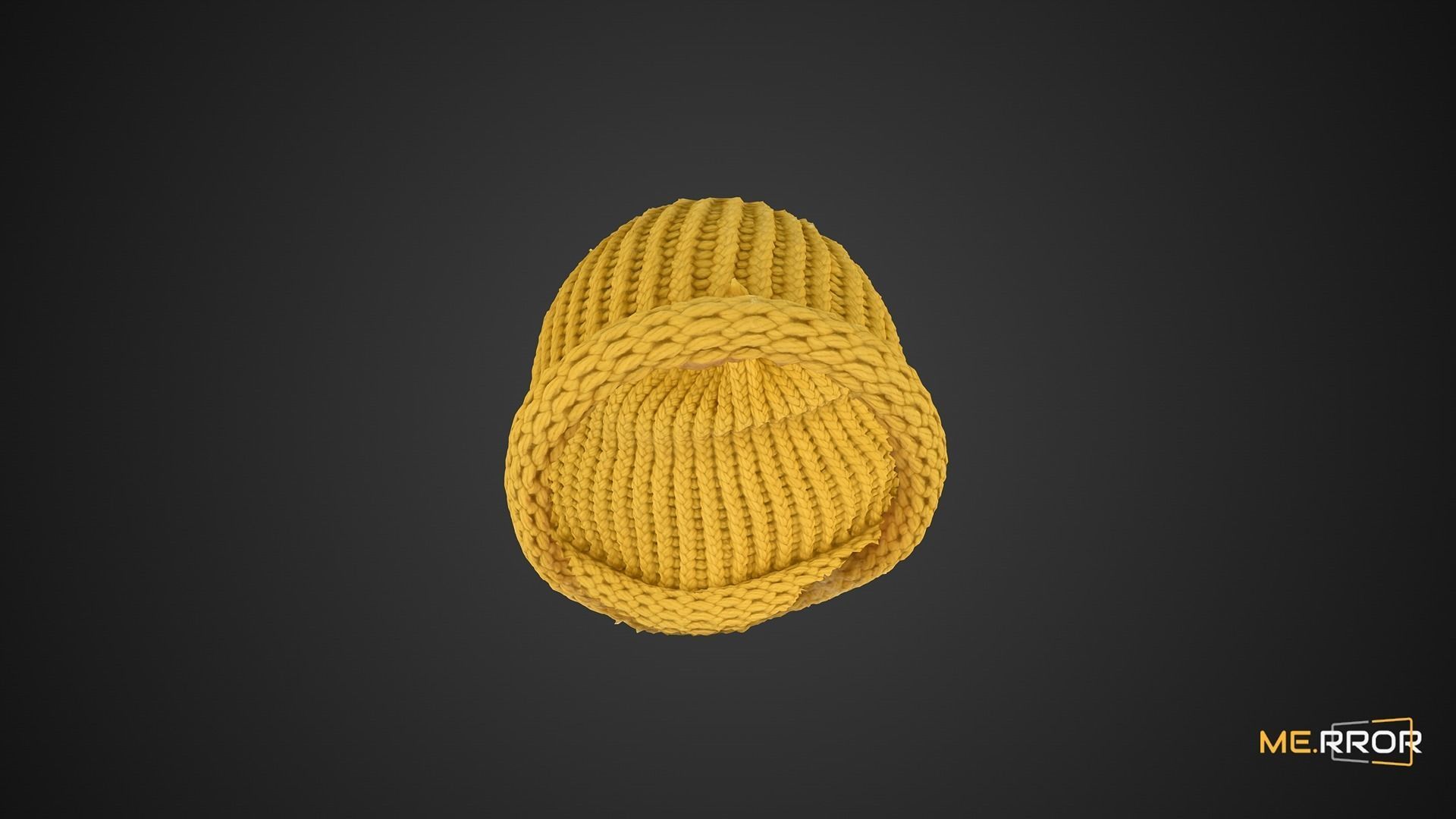 Yellow Knit Hat 3D model | CGTrader