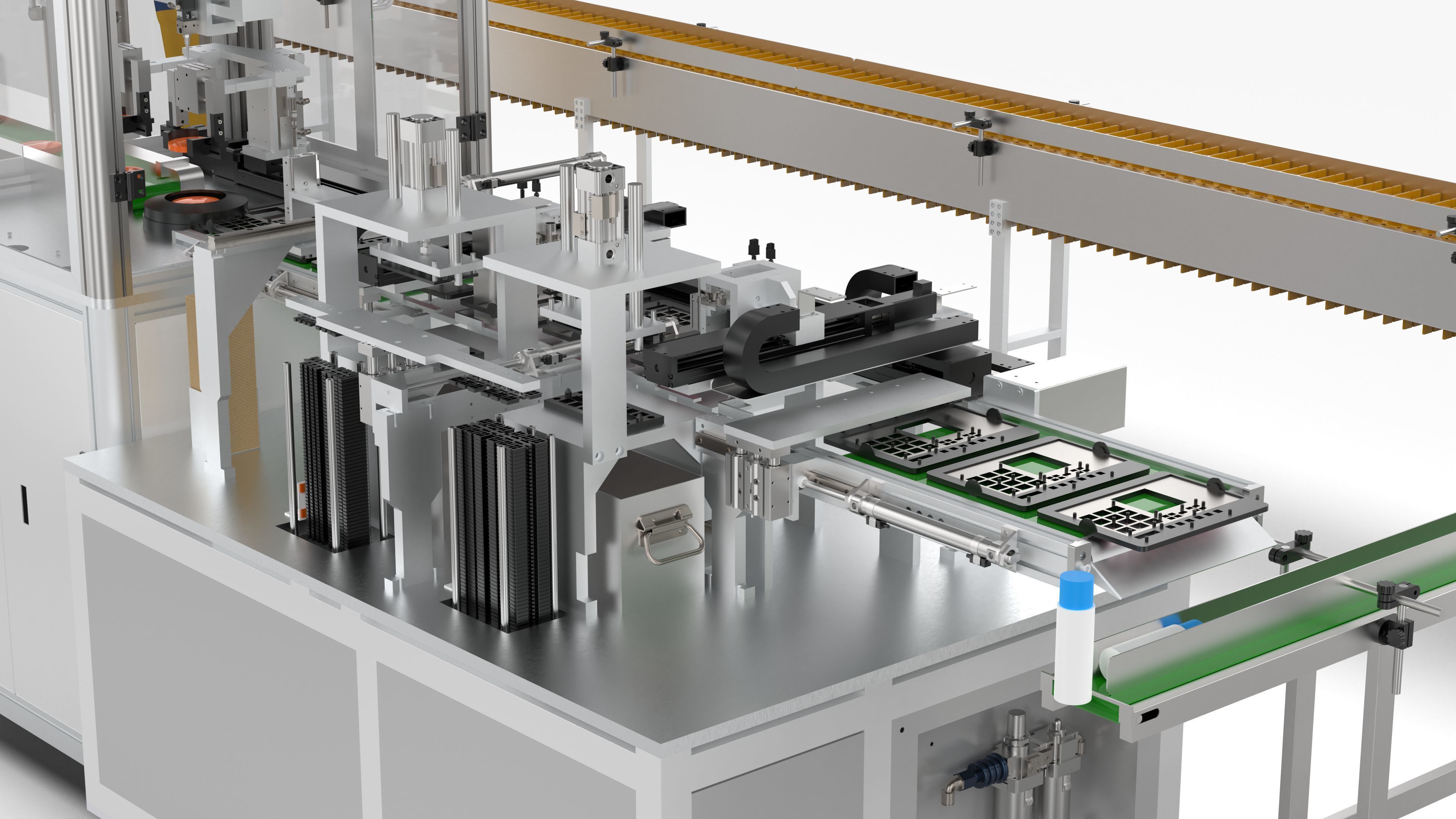 Automatic Candy Processing and Packaging Line 3D model | CGTrader