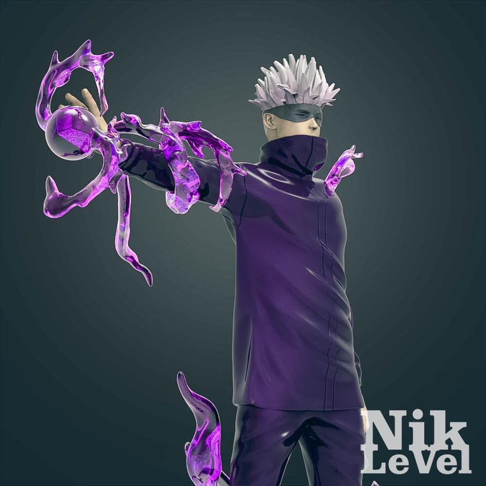 Gojo Satoru 3D Printable 2 3D model 3D printable | CGTrader