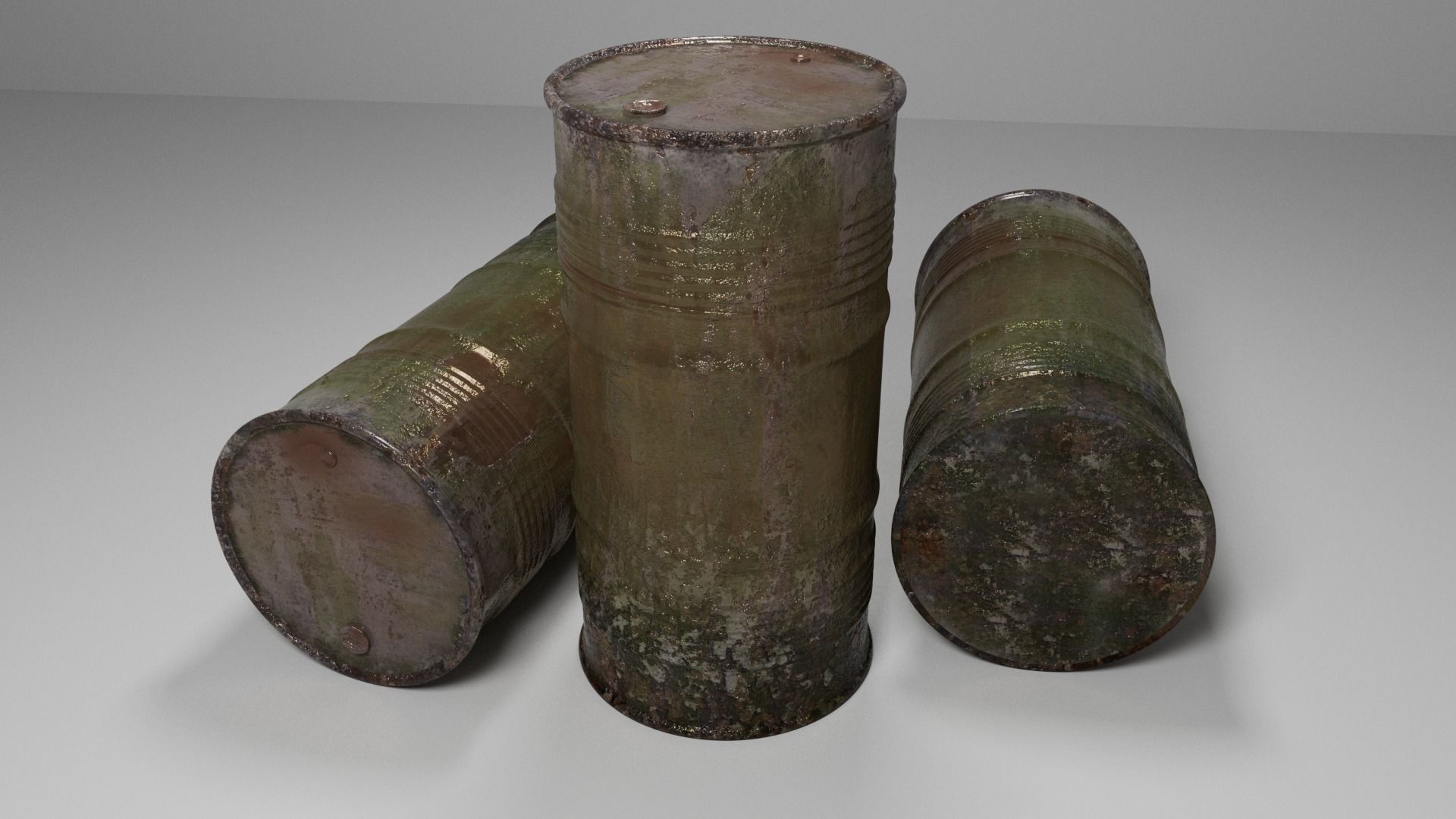 Iron Barrel 3D model | CGTrader