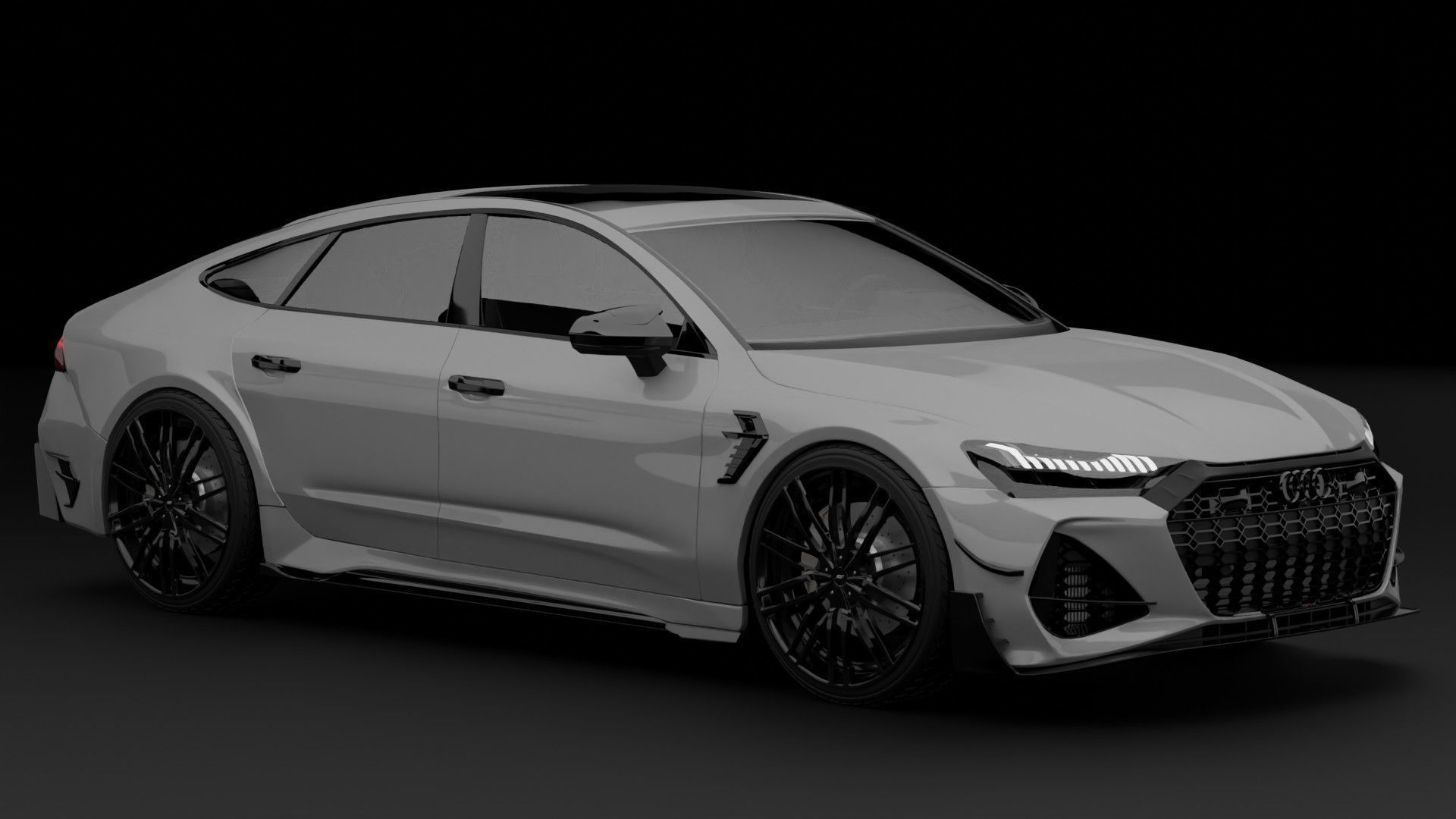 Audi RS7-R ABT 3D model | CGTrader