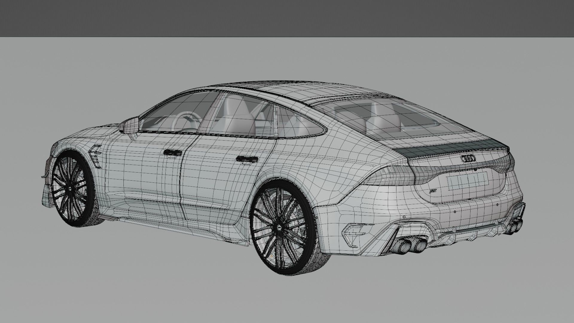 Audi RS7-R ABT 3D model | CGTrader