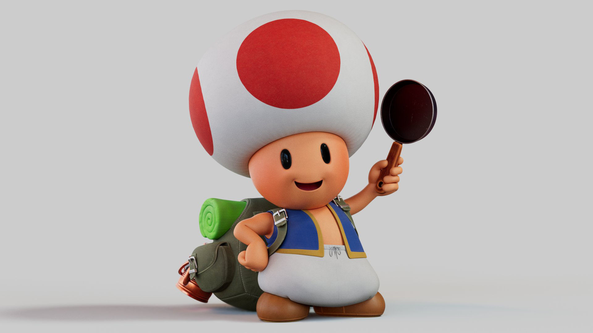 Toad Rig From The Super Mario Bros Movie 3D model rigged | CGTrader