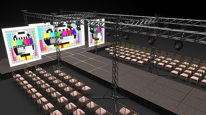 Fashion Show Catwalk 3D model | CGTrader