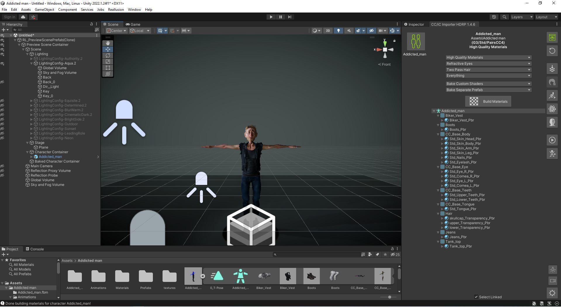 3D model Addicted Man Rigged animated 2500 Free animation tutorial VR / AR / low-poly | CGTrader