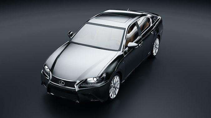 3D model Lexus GS350 VR / AR / low-poly | CGTrader