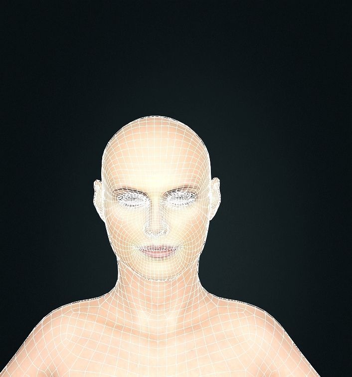 3D model Alexandra Daddario Rigged Animated 2500 Free Animation ...