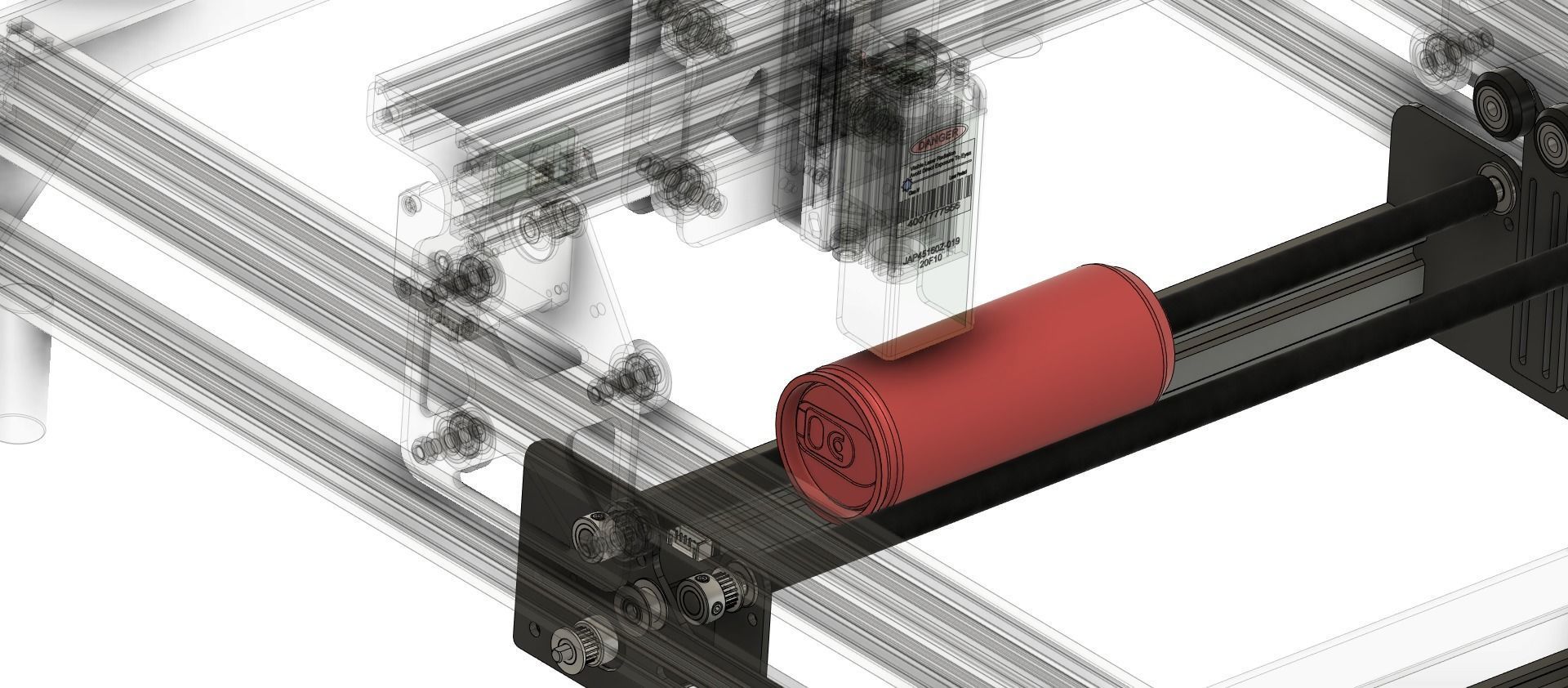 Rotate axis for laser mini 3D model 3D printable | CGTrader