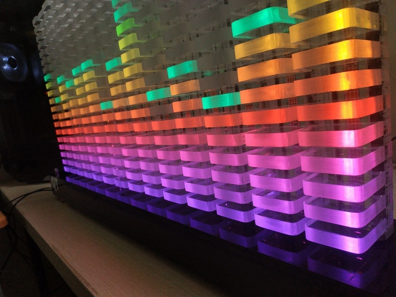 Led Music Tower 3D model 3D printable | CGTrader