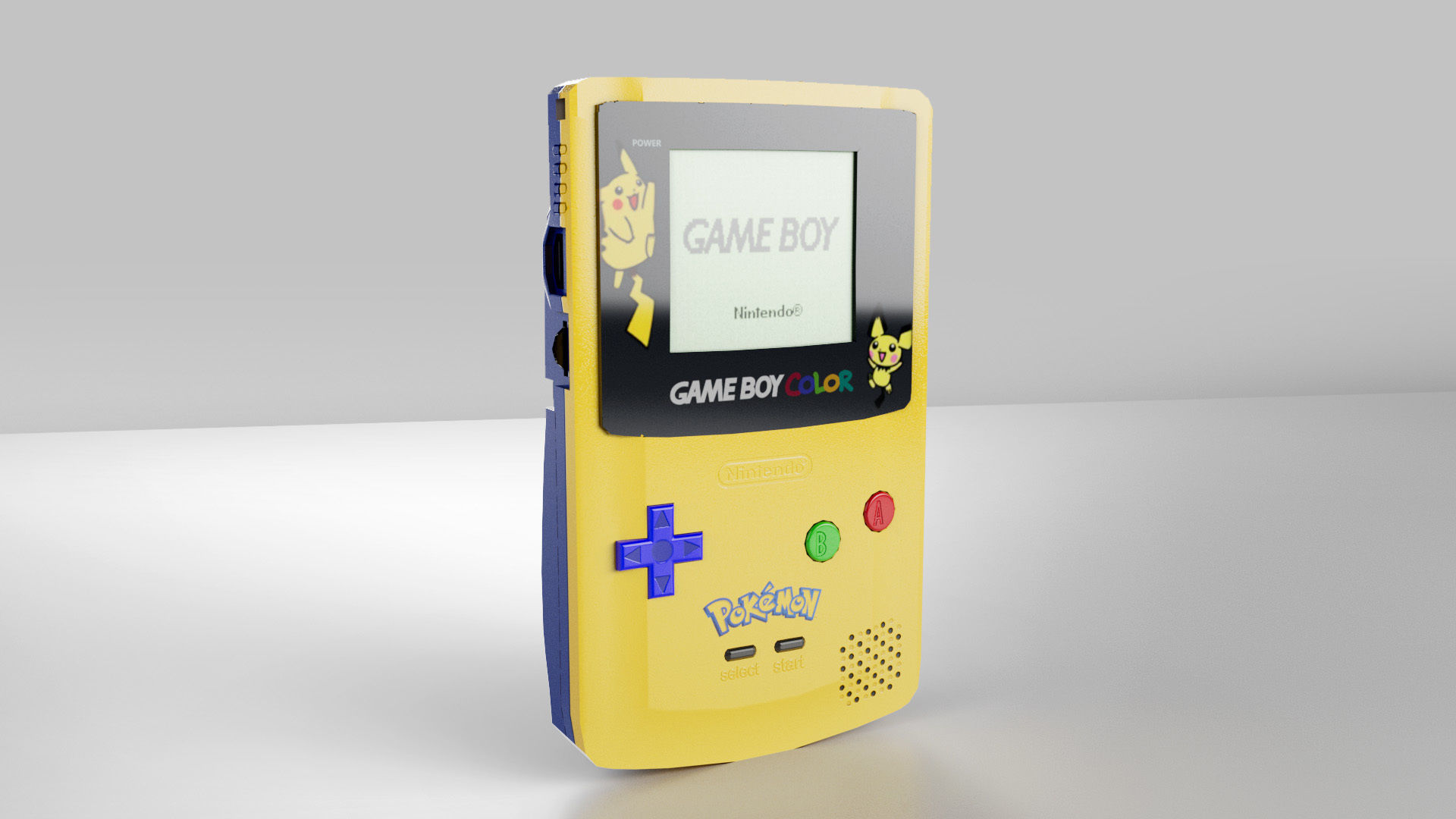 Nintendo Gameboy Color Collector 3D model | CGTrader