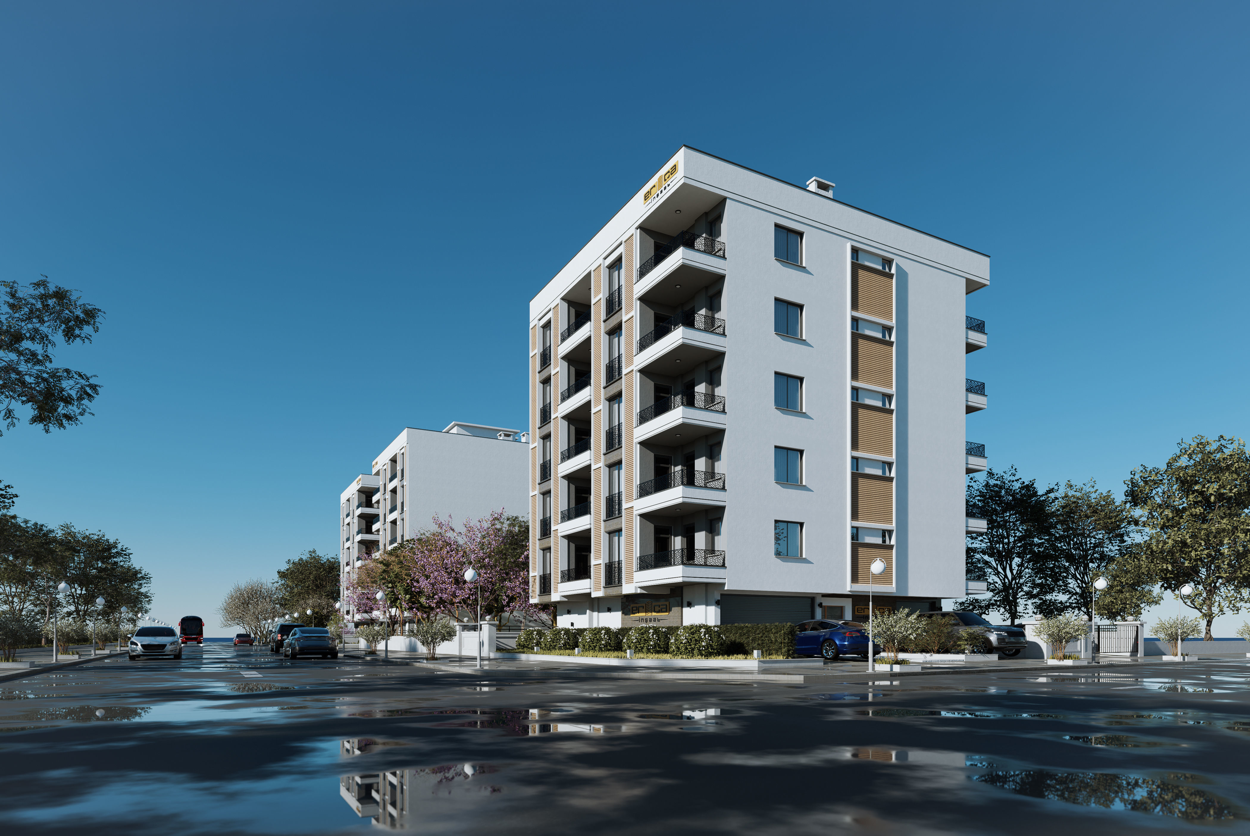 Two block site project 3D model | CGTrader