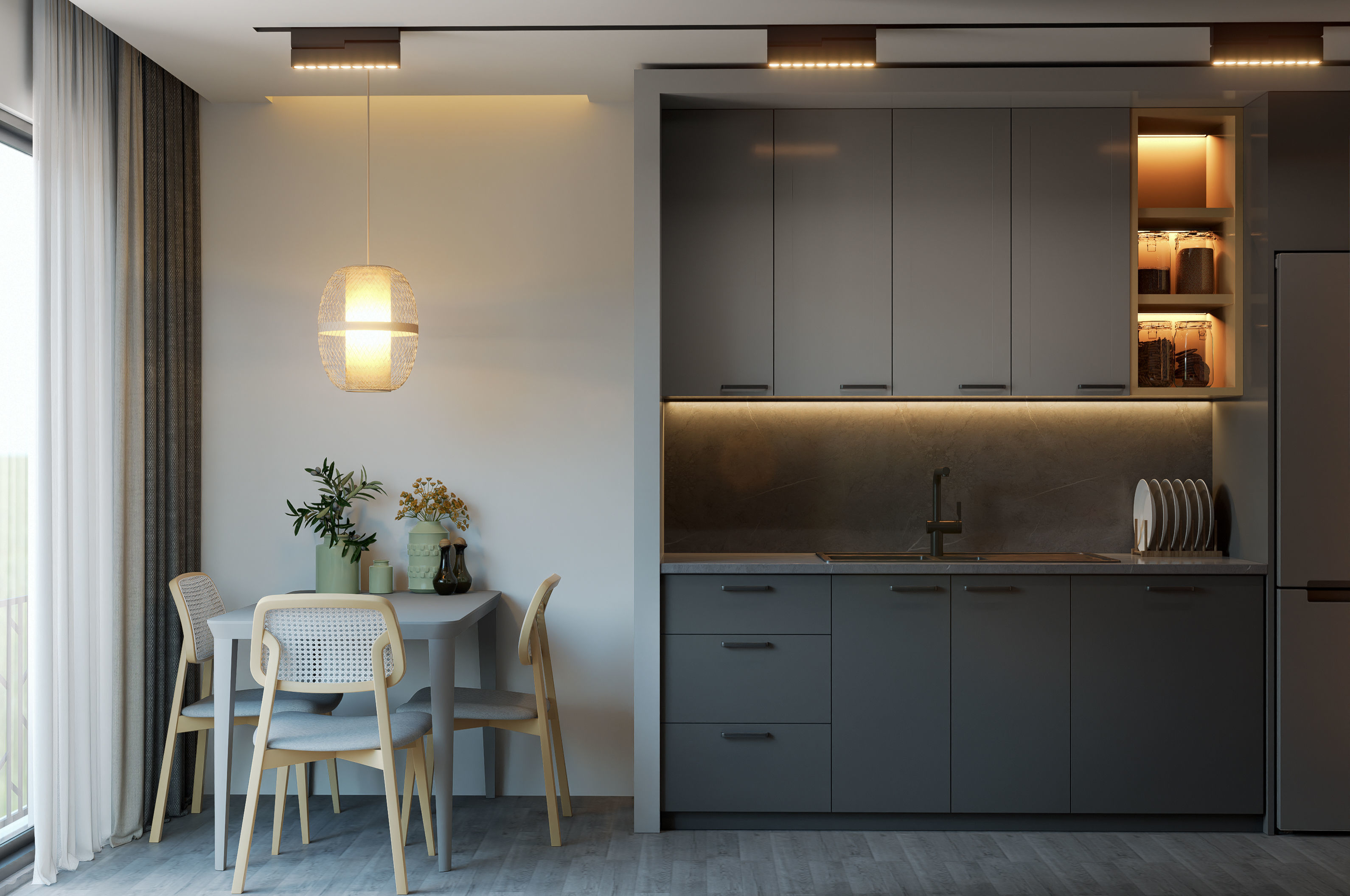 Simple Kitchen 3D model | CGTrader