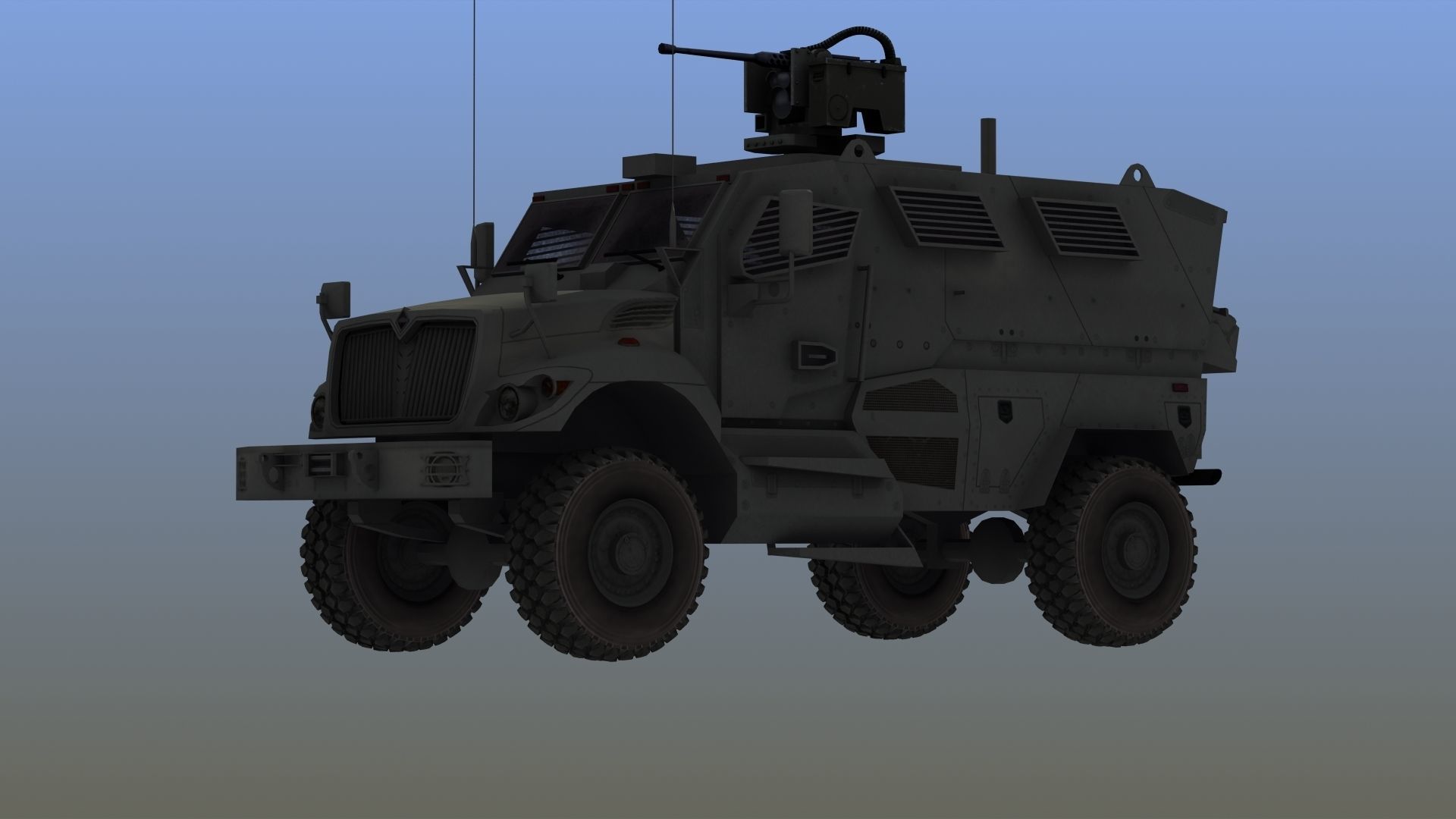 M1224 MaxxPro MRAP 3D model | CGTrader