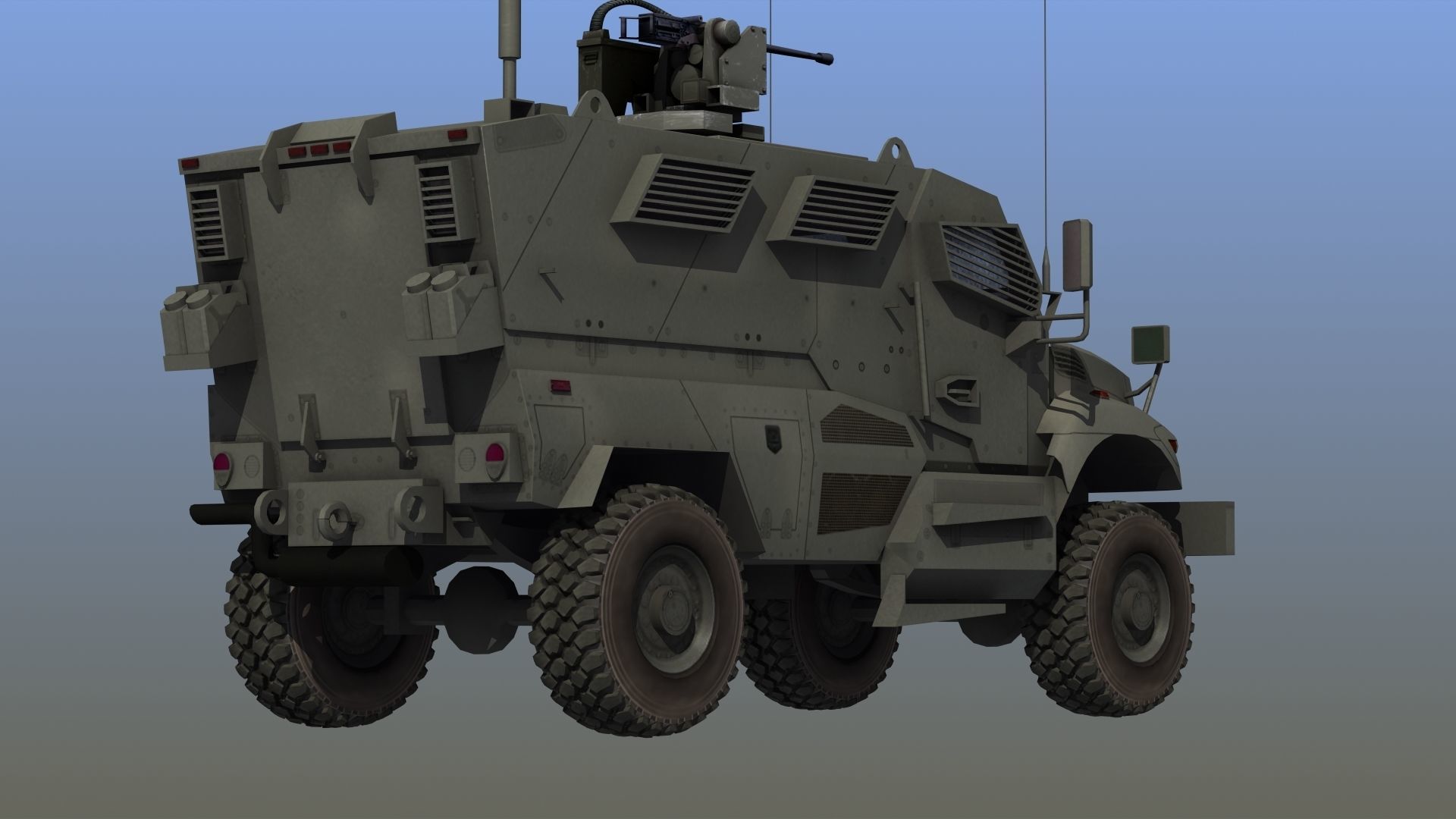 M1224 MaxxPro MRAP 3D model | CGTrader