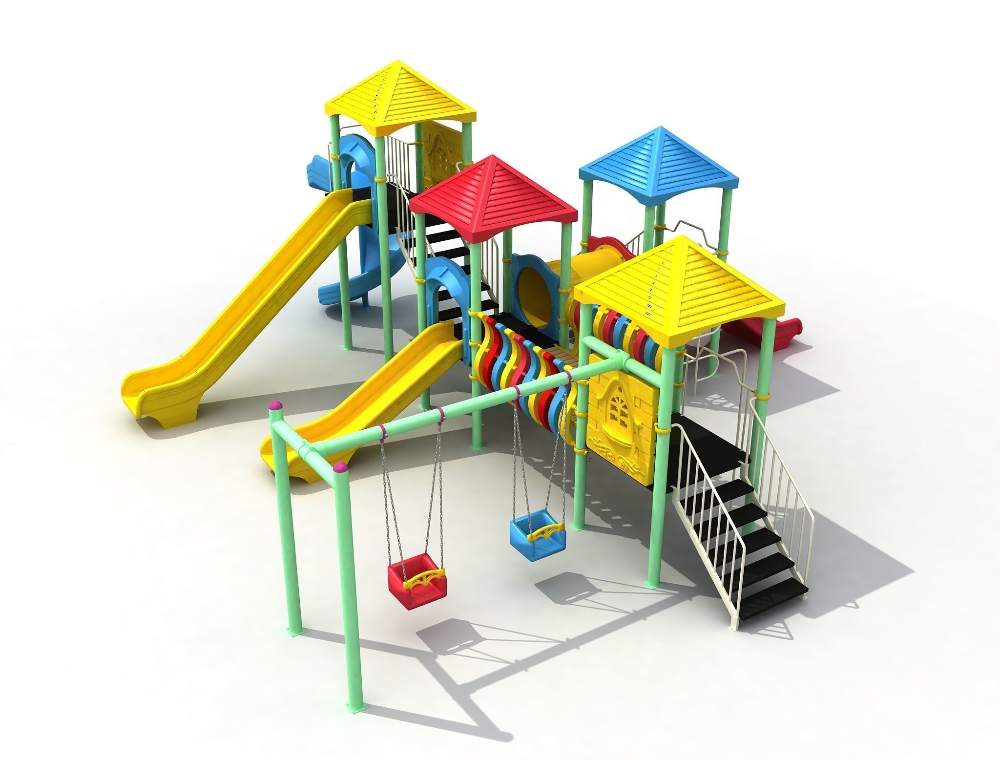 Metal Polythene Playpen 037 3D model | CGTrader