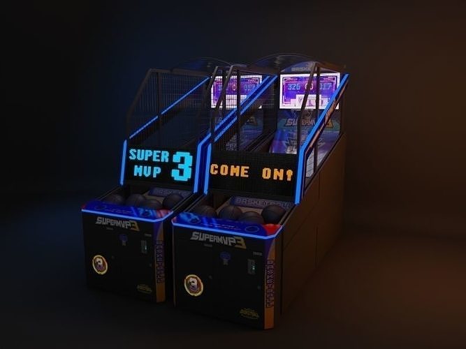 Super MVP 3 basket game 3D model | CGTrader
