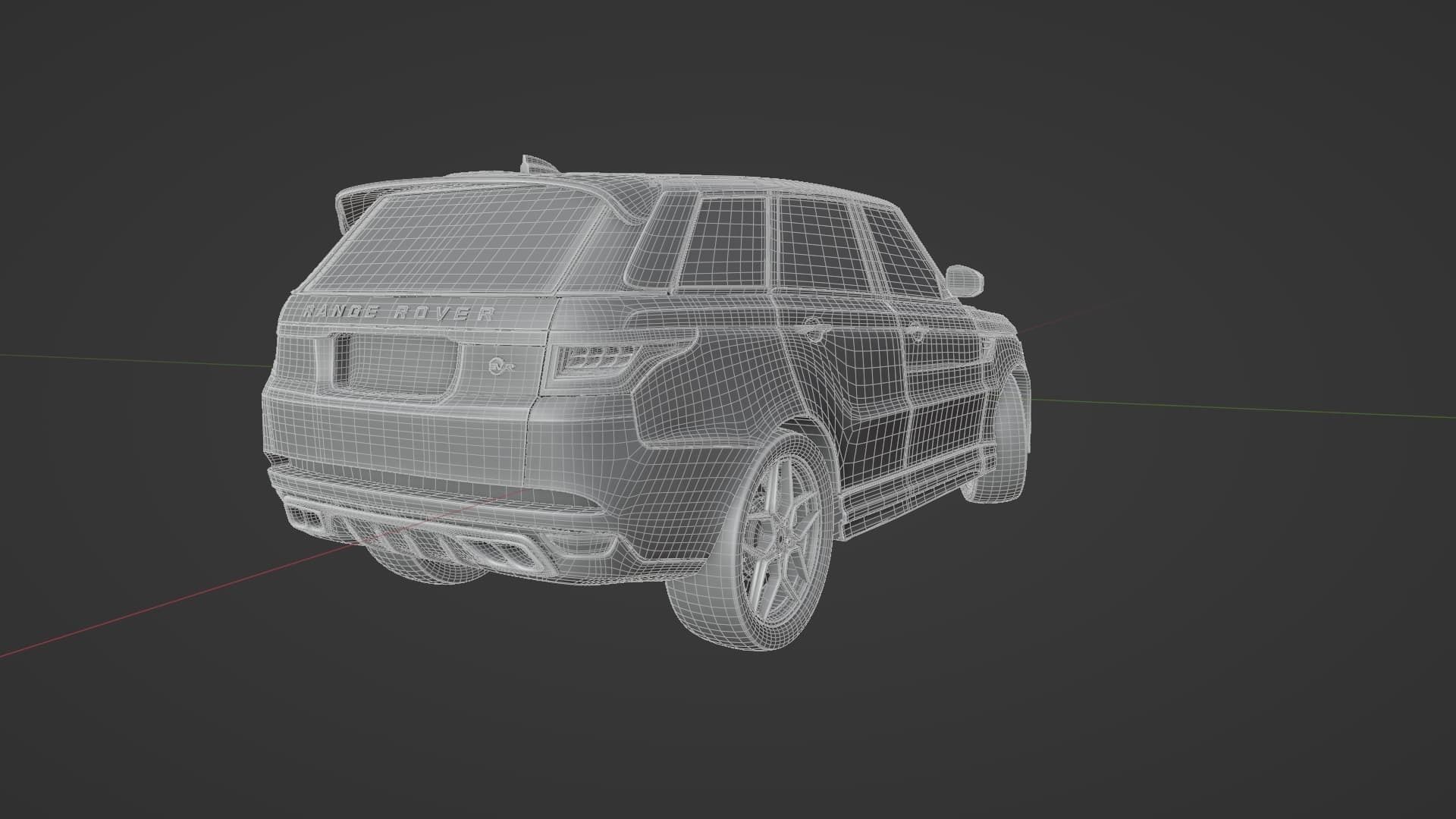 Range Rover Sport 2018 free 3D model | CGTrader