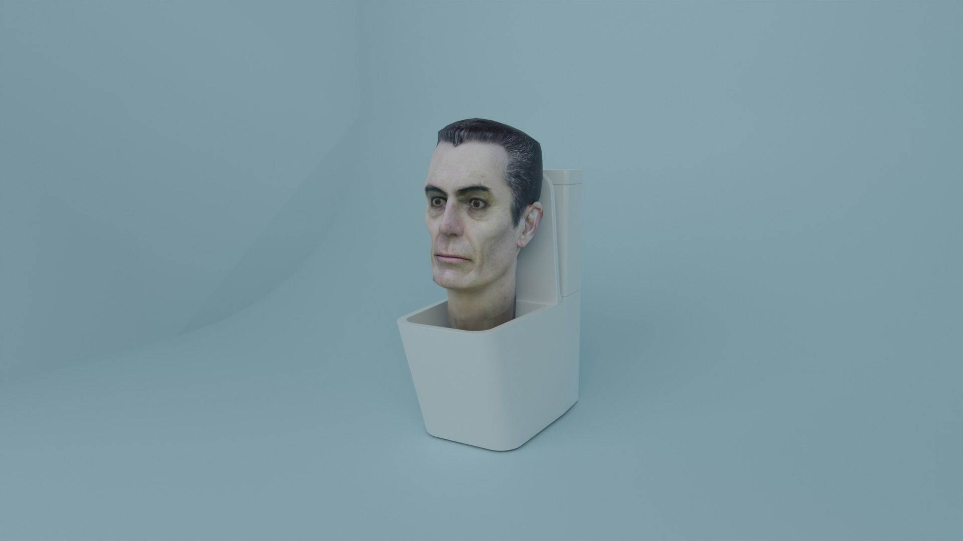 skibidi toilet Boss Toilet 3D model rigged | CGTrader