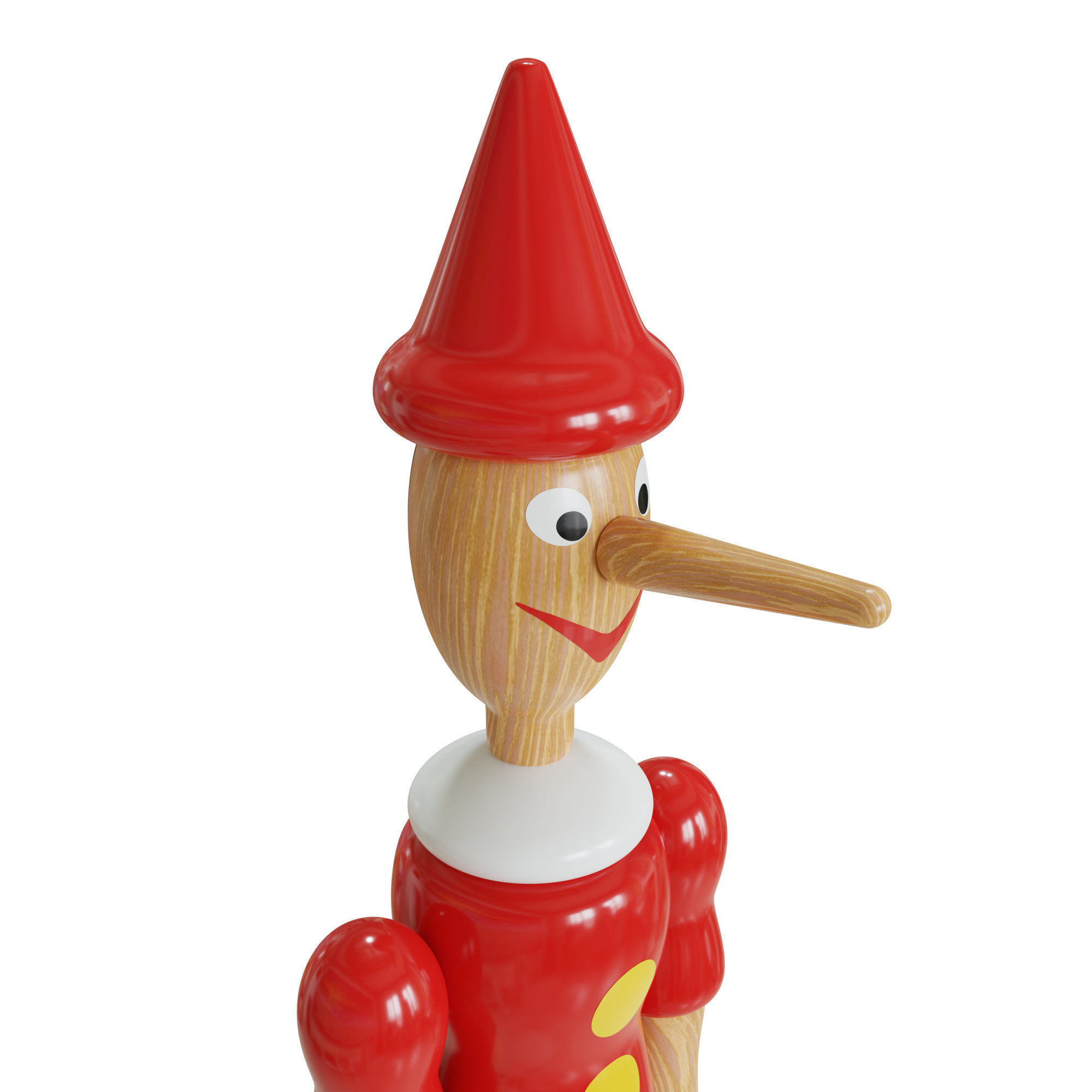 Pinocchio free 3D model | CGTrader