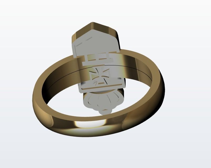 EUCHARISTIC RING COLLEGE 3D model animated | CGTrader