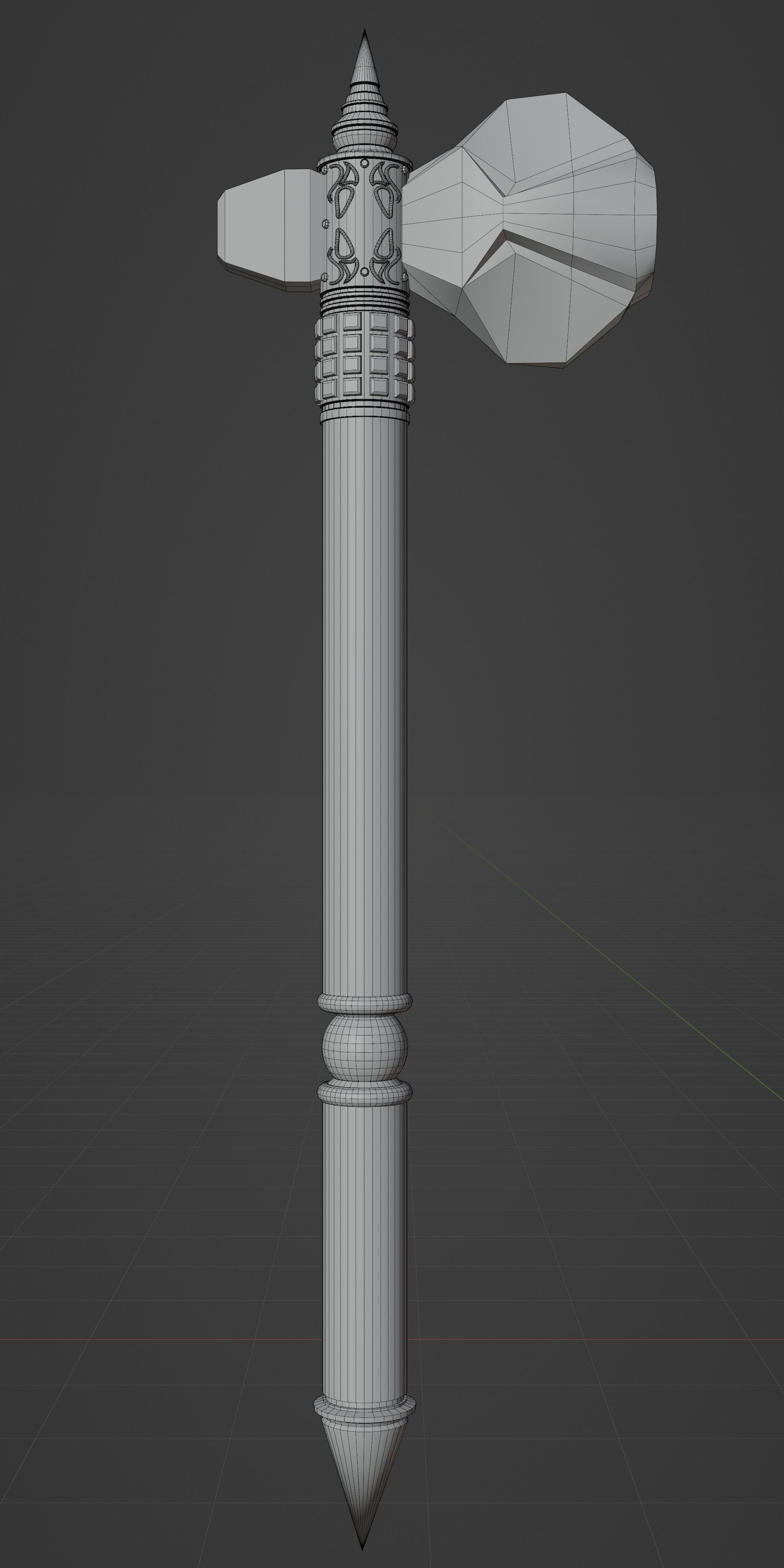 3 Beautiful Medieval War Hammers 3D Model Collection | CGTrader