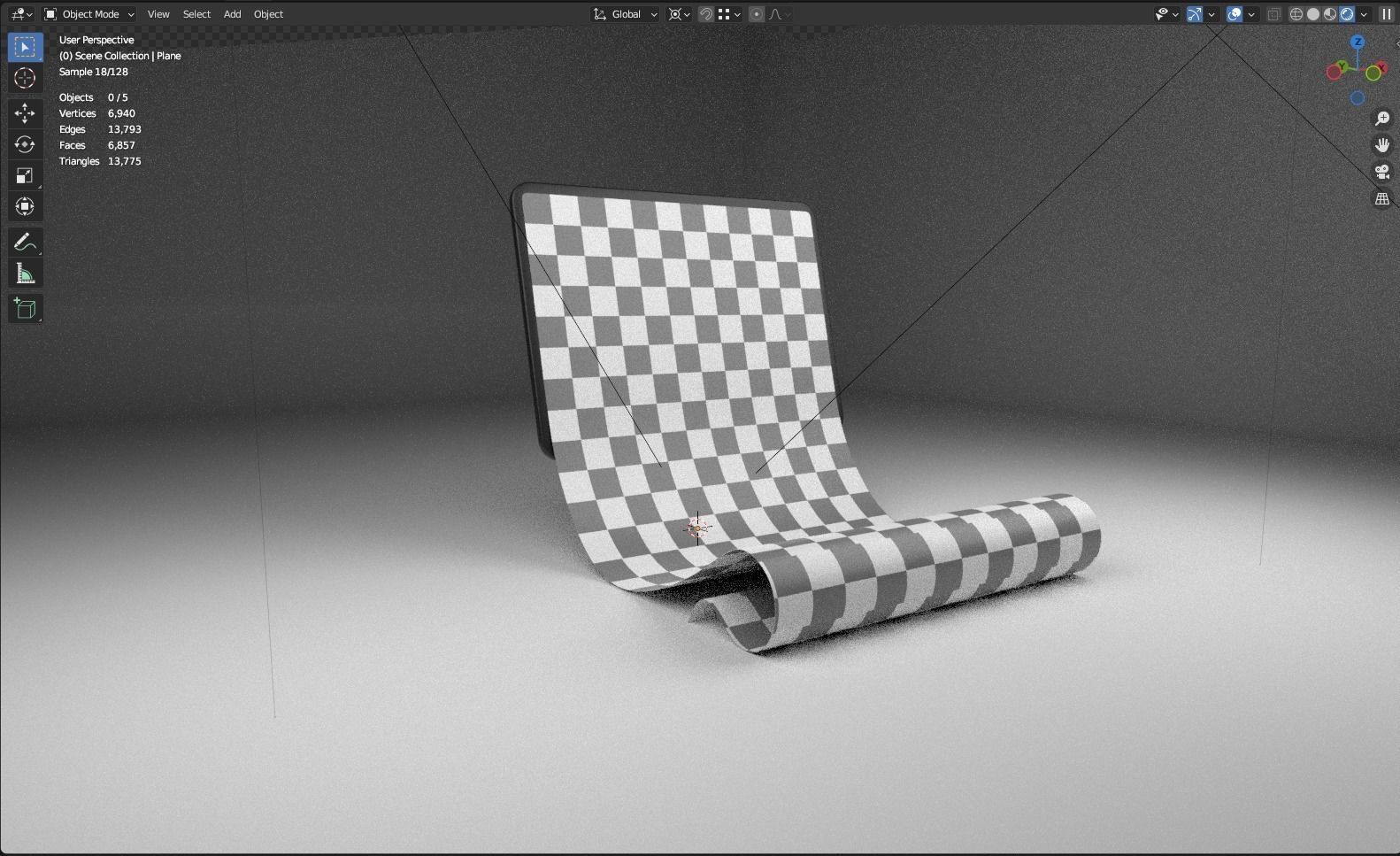 Long Scroll 3D model | CGTrader
