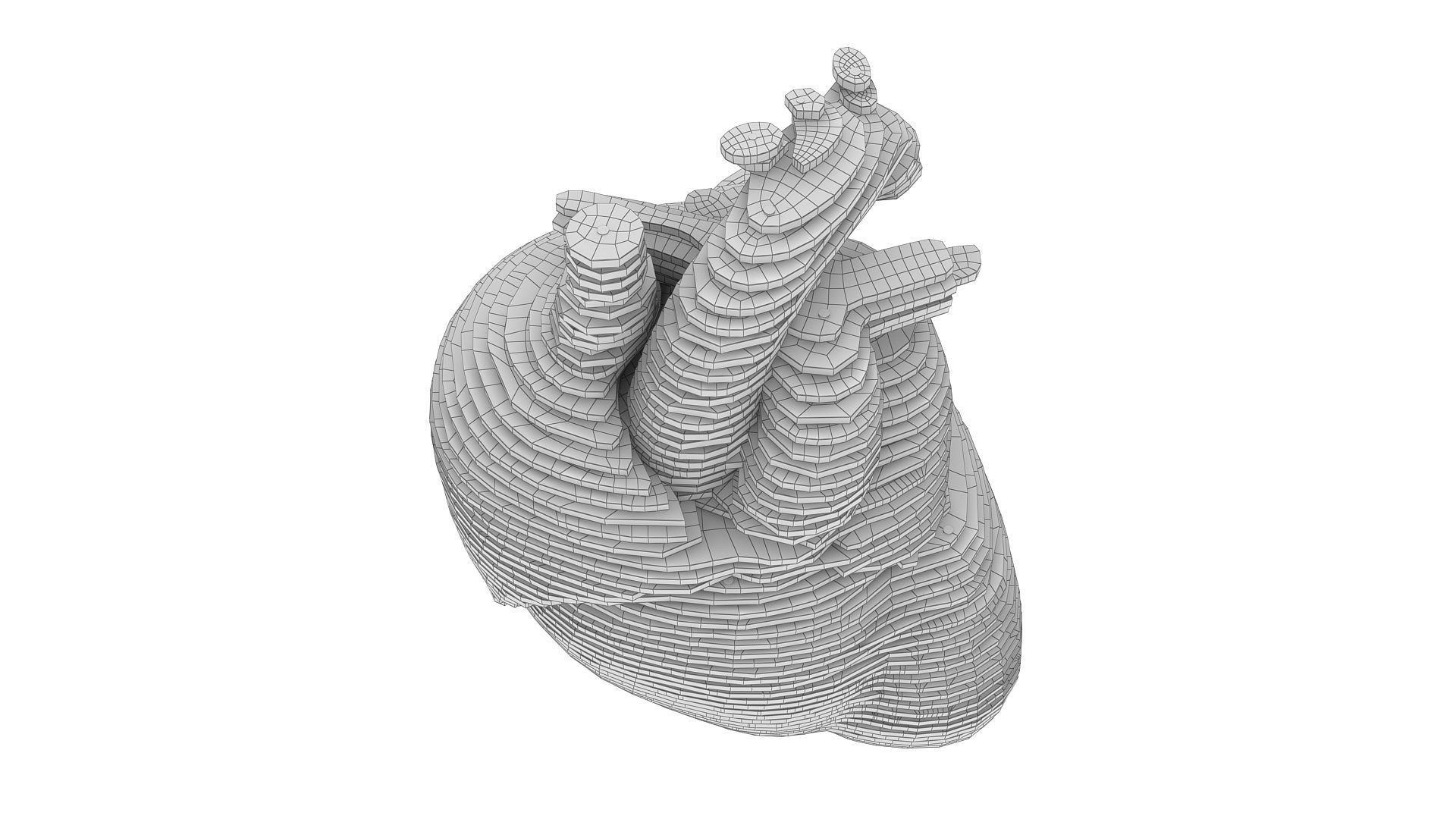 Parametric Human Heart Models 3D model | CGTrader