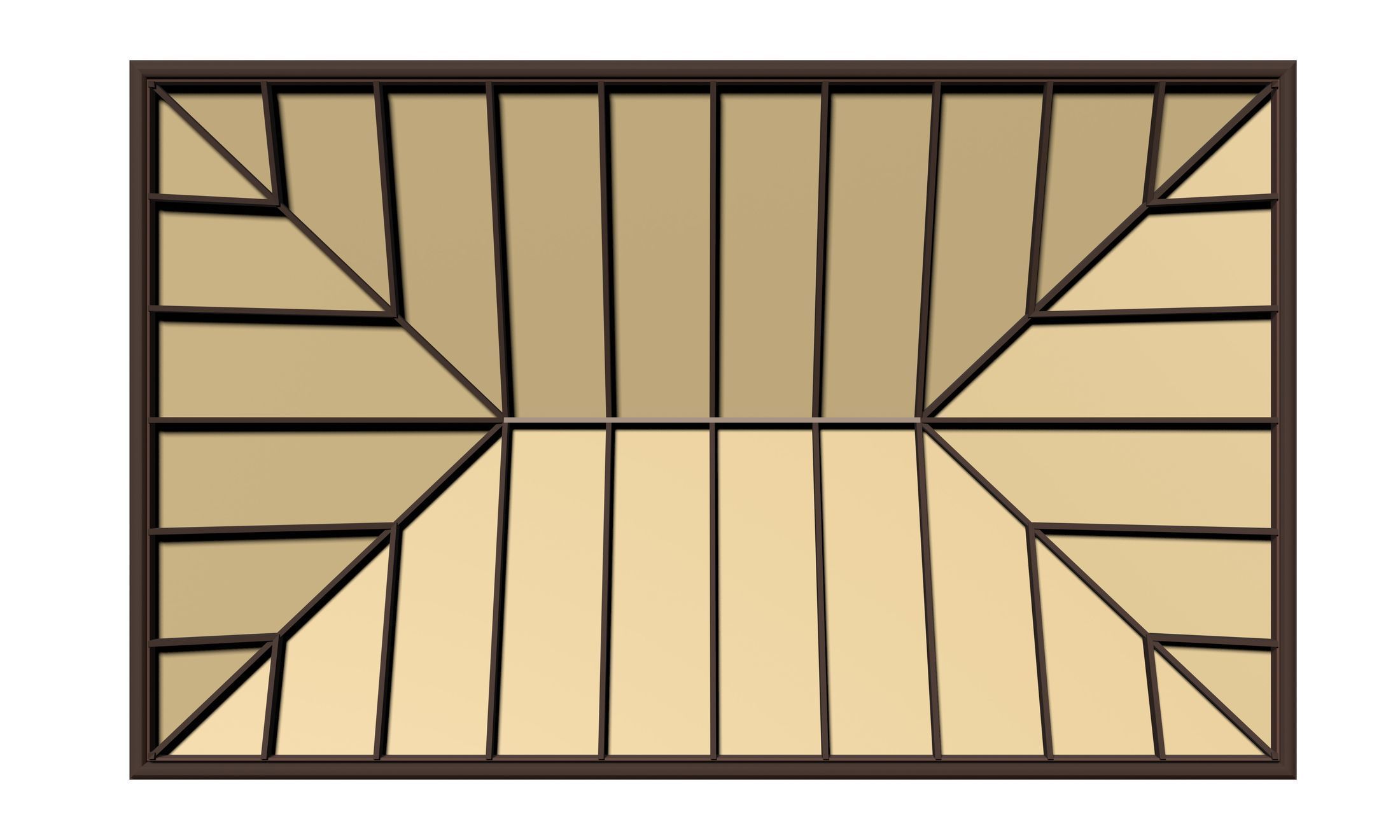 Hip roof with clay tile 2302 3D model | CGTrader