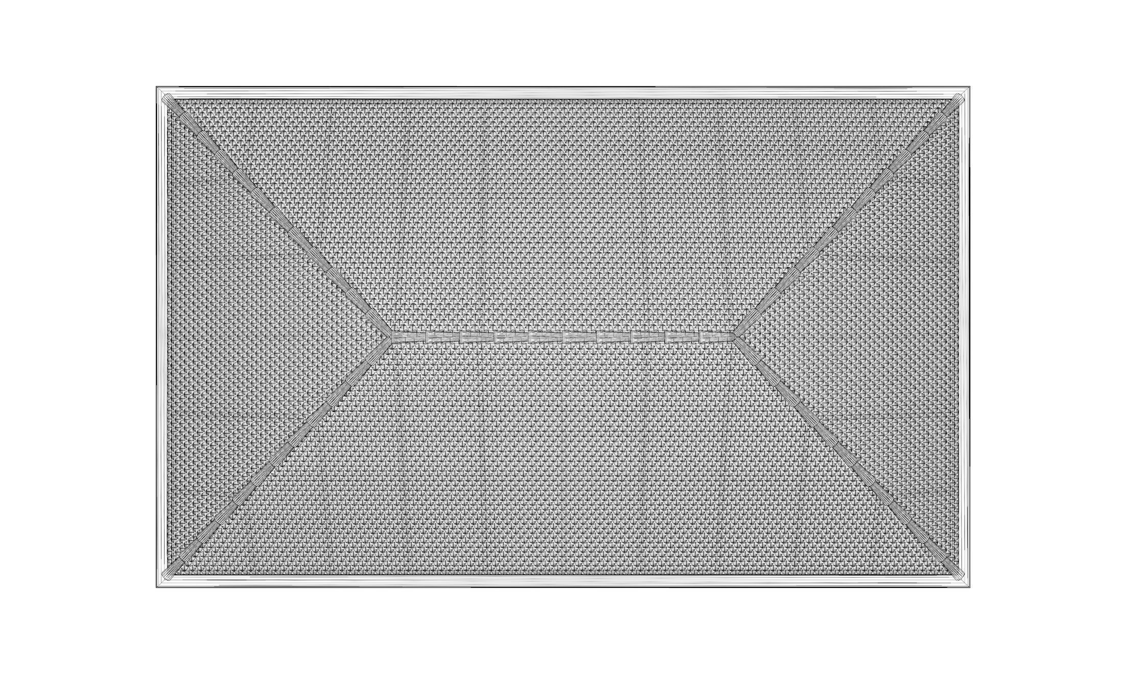 Hip roof with clay tile 2302 3D model | CGTrader