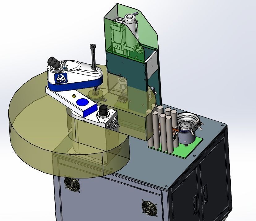 Relay automatic assembly line 3D model | CGTrader