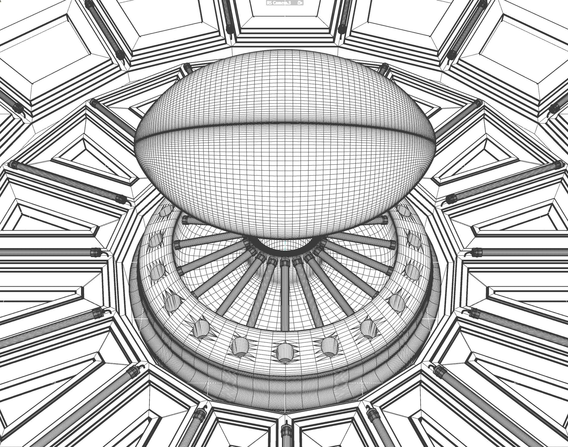 Futuristic Rugby Ball and Stage 3D model | CGTrader