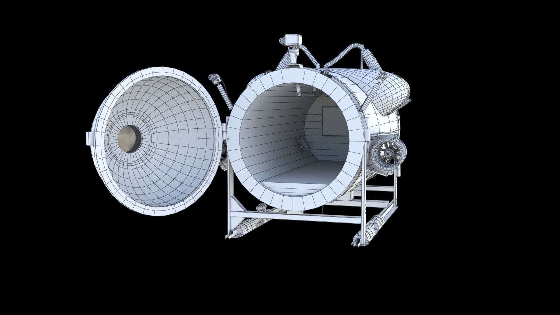 OceanGate Titan submarine 3D model | CGTrader
