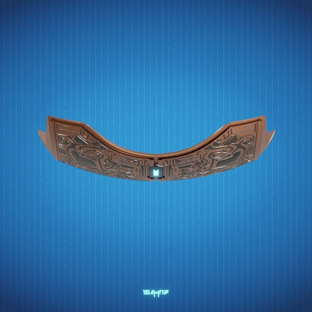 Detailed Mandalorian Chest Armor 3D model 3D printable | CGTrader