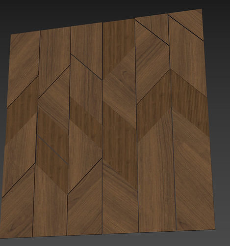 WOODEN WALL CLADDING 3D model | CGTrader