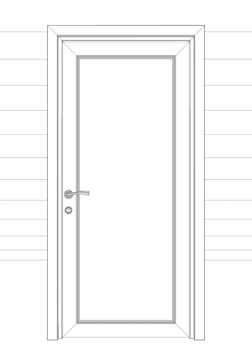 Wooden Door 4K Texture 3D model | CGTrader