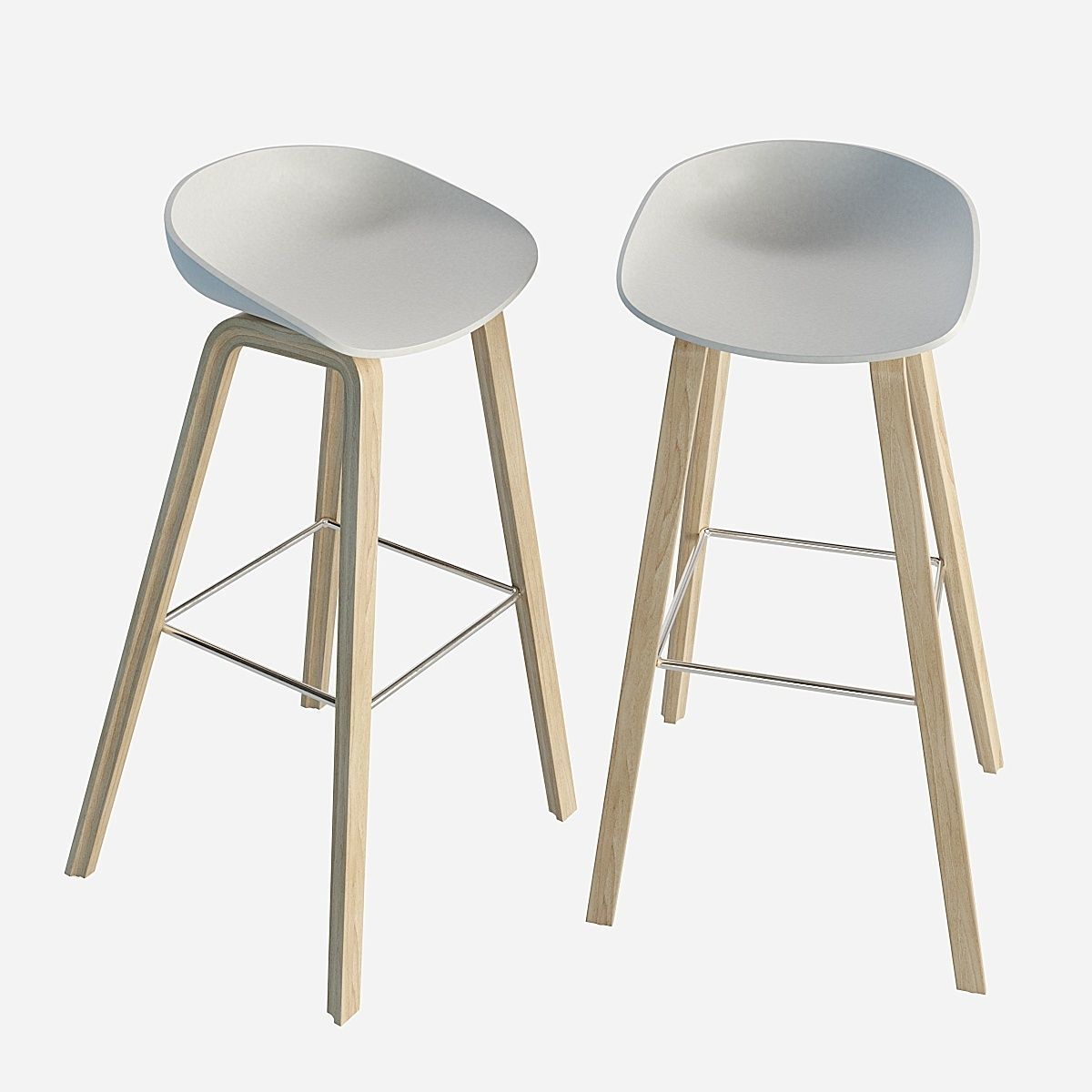 The Bar Stool About A Stool Aas 32 - HAY 3D model | CGTrader