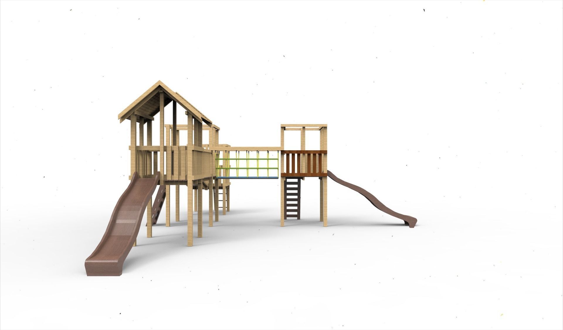 playground minimalist 3D model | CGTrader