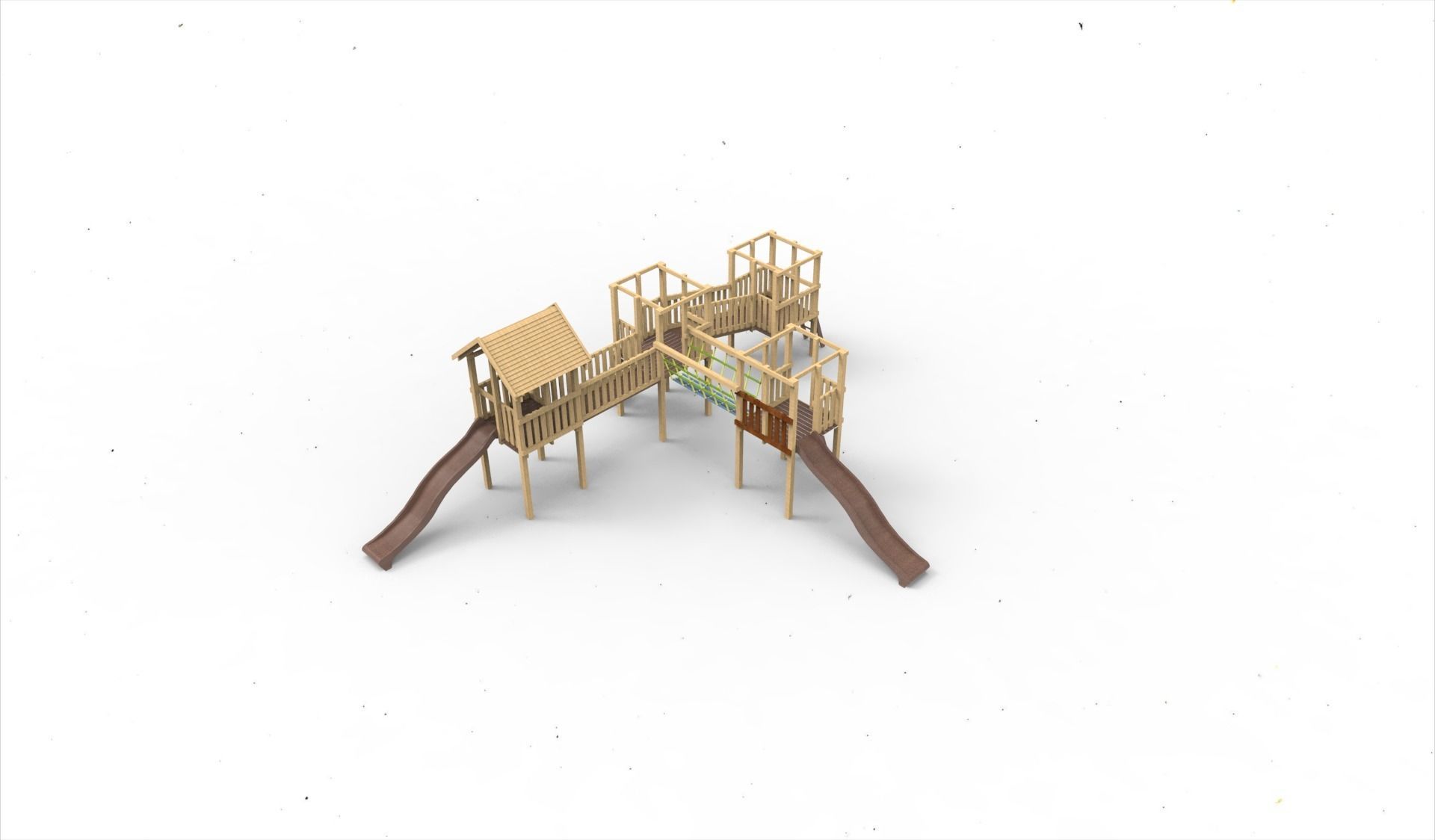 playground minimalist 3D model | CGTrader
