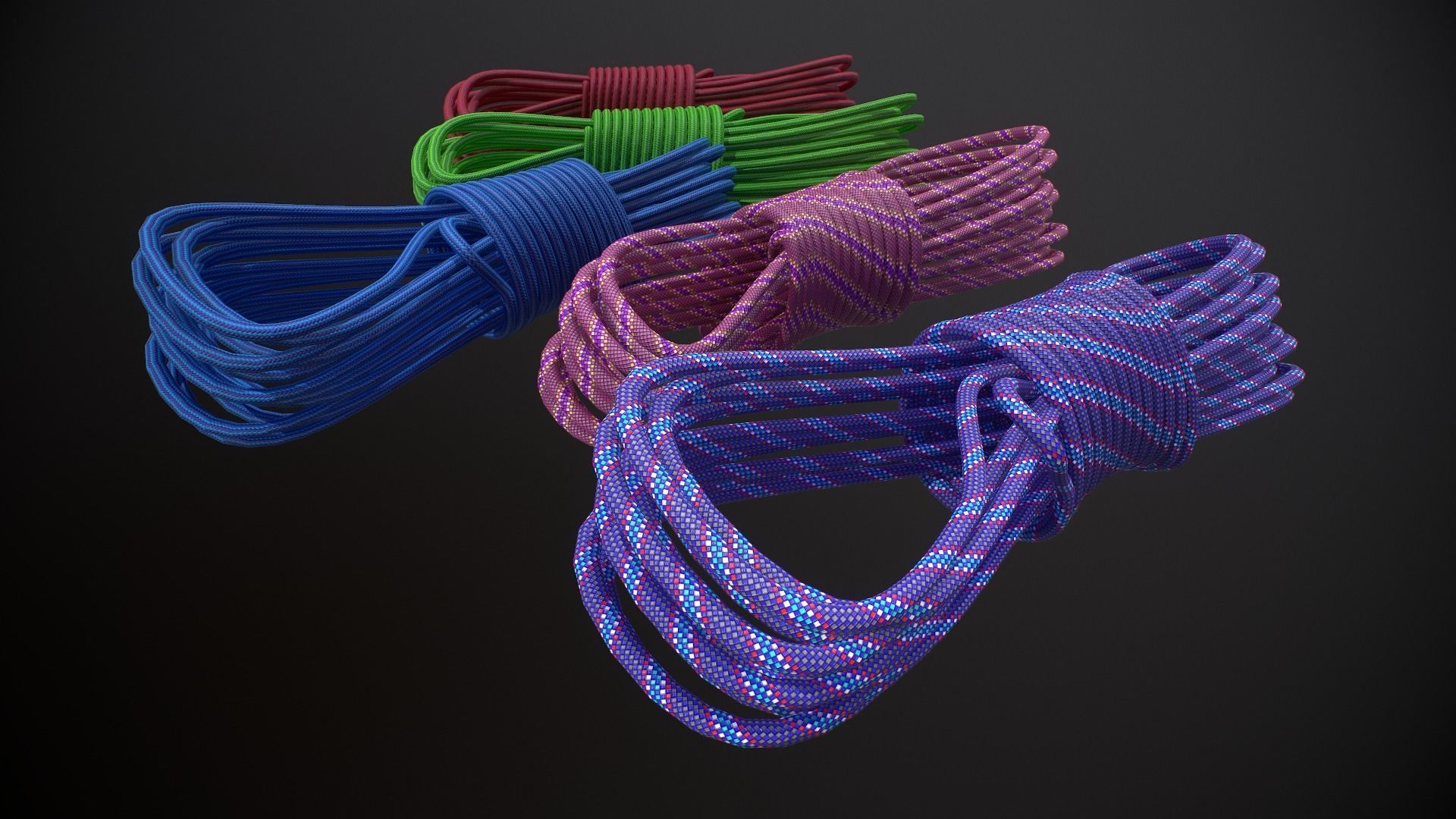 3D model Rope Climbing VR / AR / low-poly | CGTrader