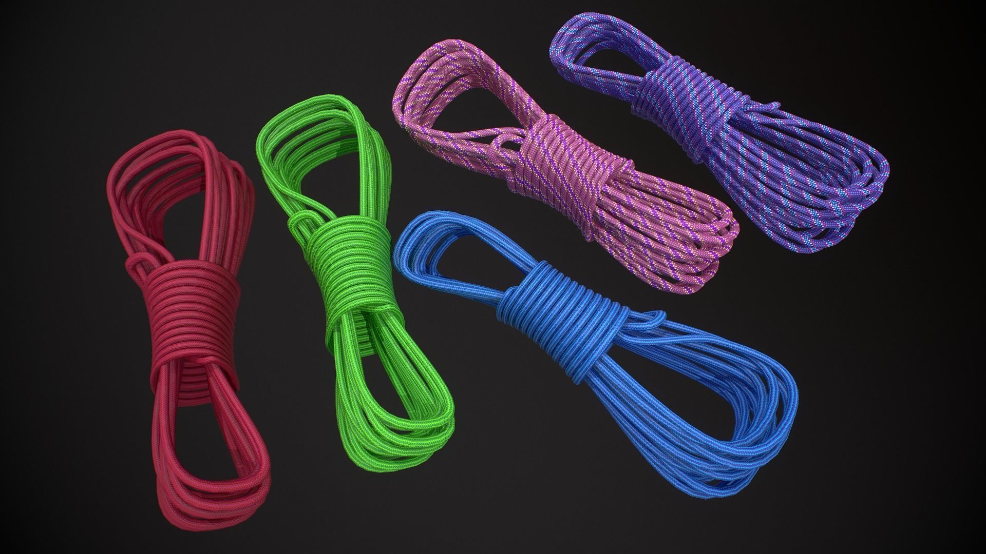 3D model Rope Climbing VR / AR / low-poly | CGTrader